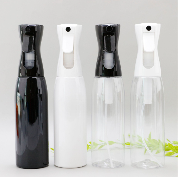Hairdressing Continuous Spray Empty Bottle, 360 Water Mist Sprayer ...