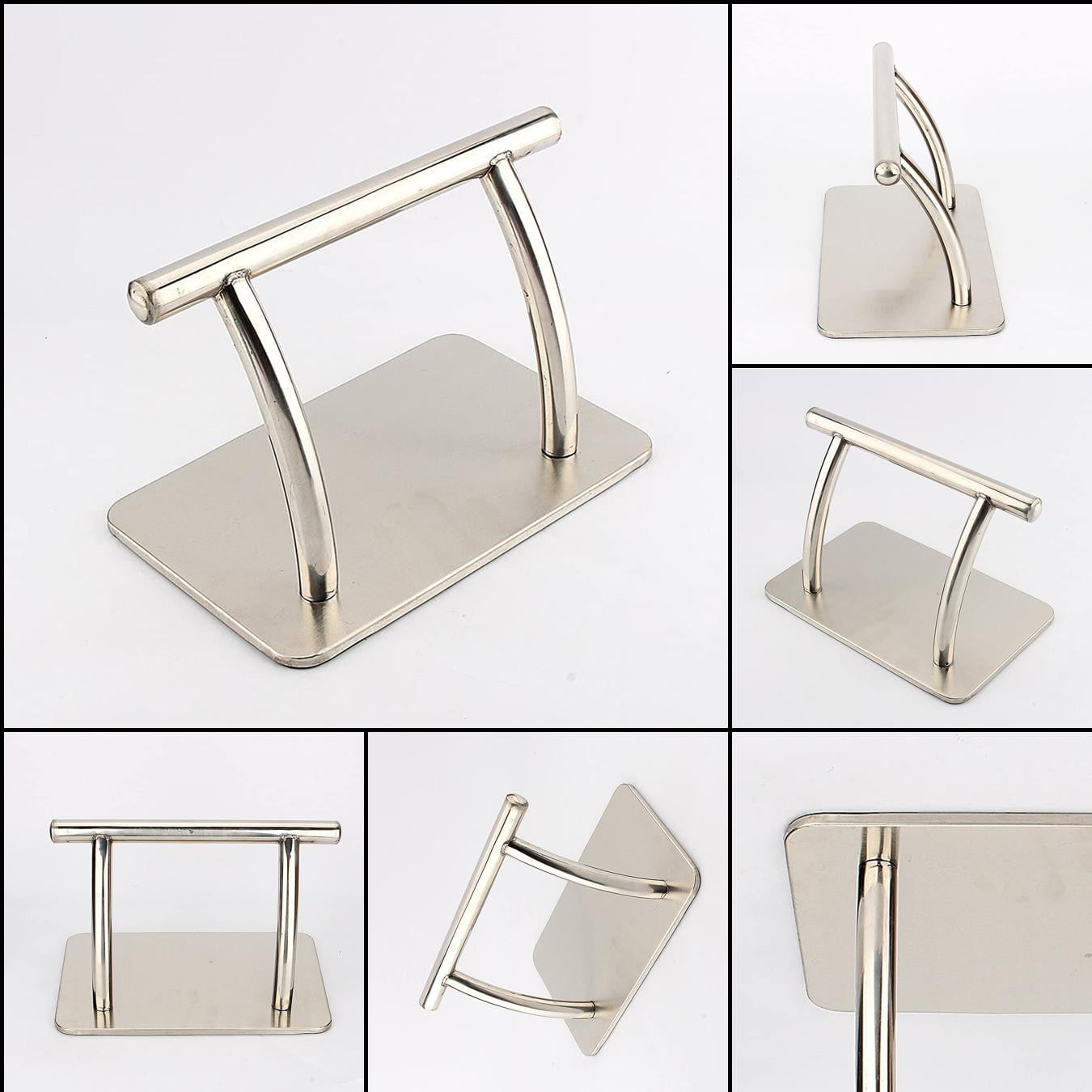 Hairdressing Footstool, Stainless Steel Foot Rest Modern Shining Easy ...