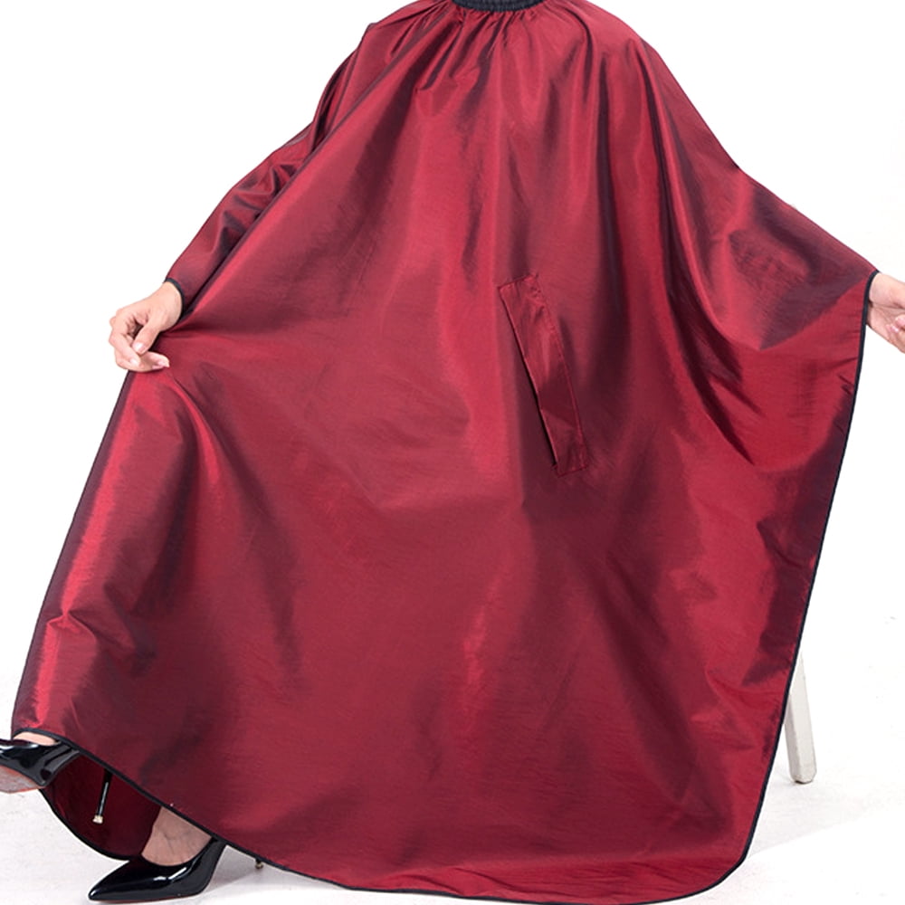 Hairdressing Hair Cut Cutting Cape Cloth Waterproof Salon Barbers Gown ...