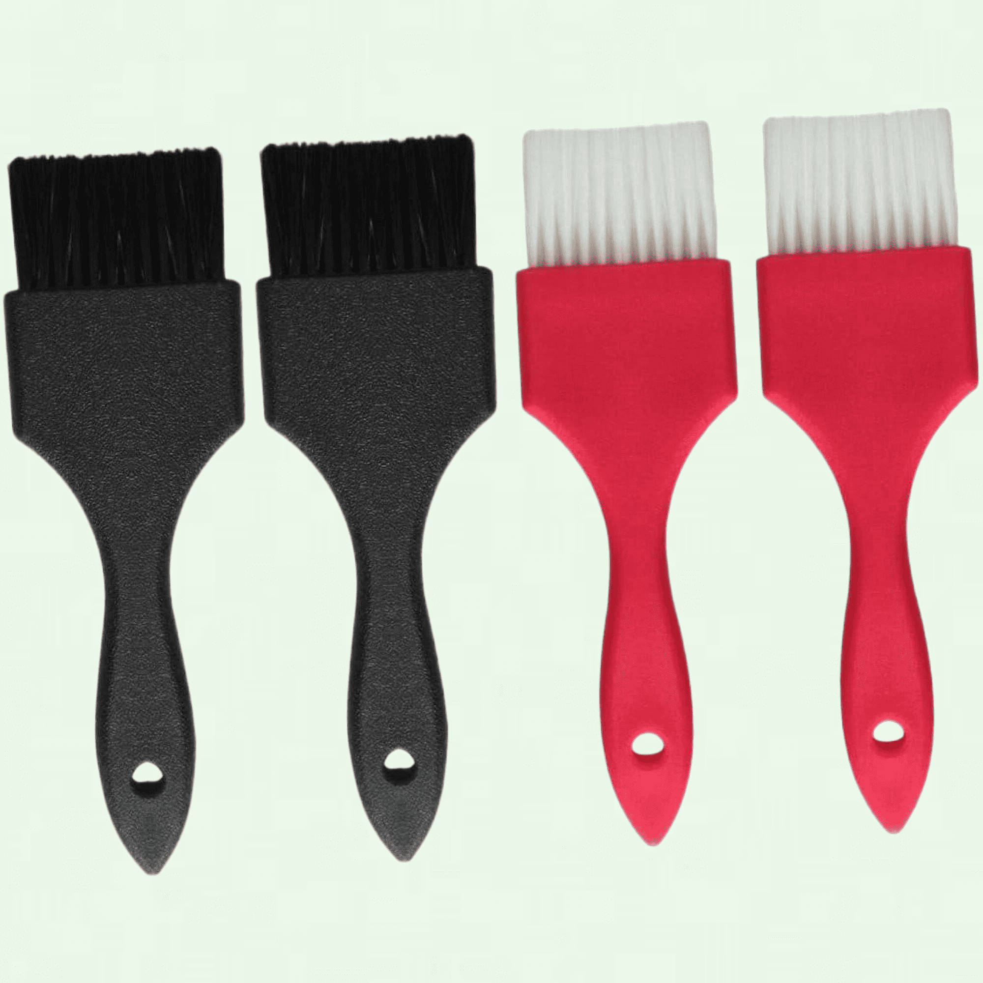 Hairdressing Oil Brush Set - 4pcs Hair Bleach Kit, Hair Color Brush and ...