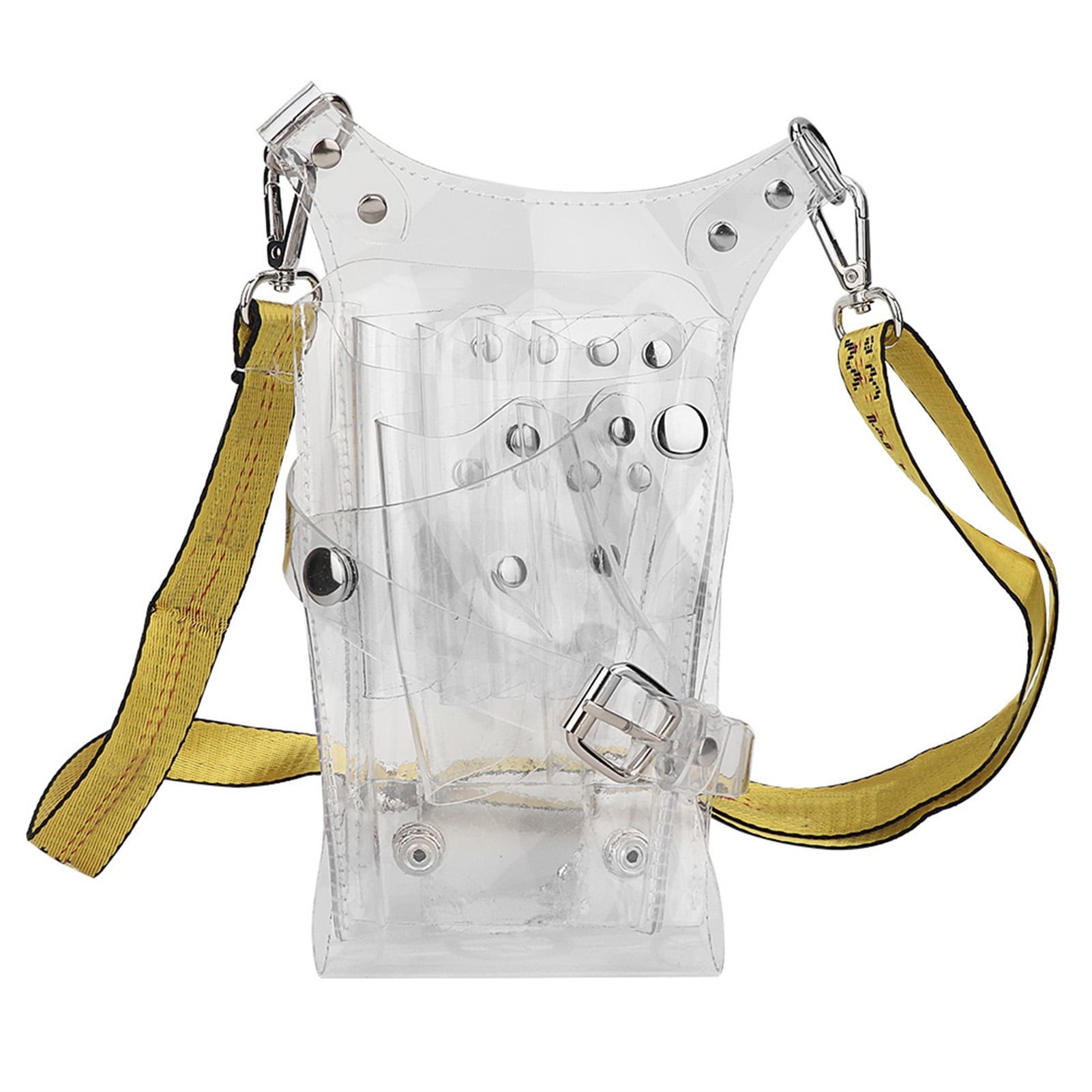 Hairdressing Scissor Bag Transparent PVC Hair Scissors Combs Storage ...