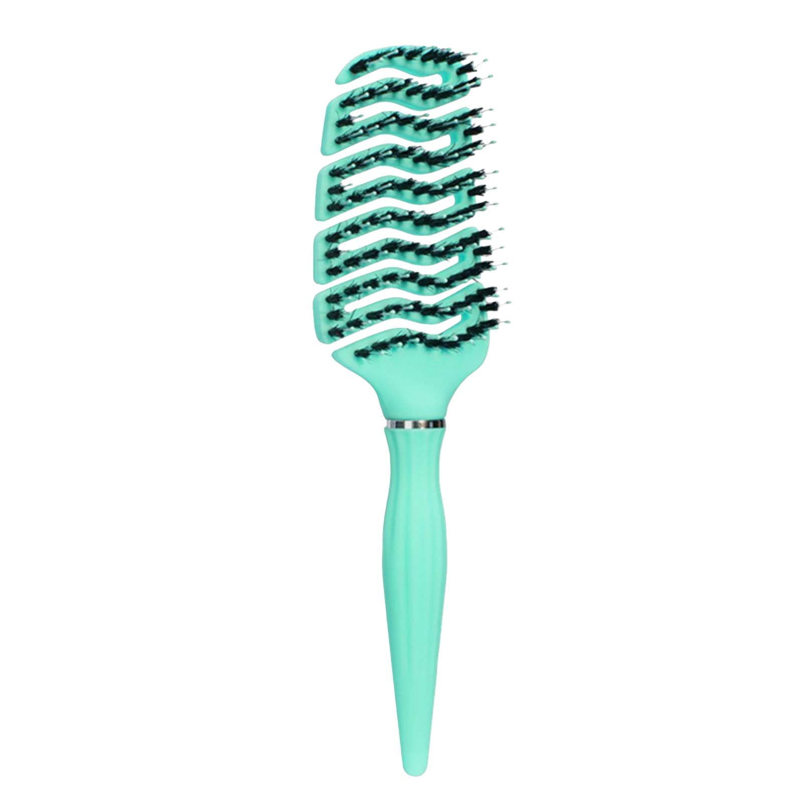 Hairdressing Tools Large Curved Styling Comb with Hollow Design and ...