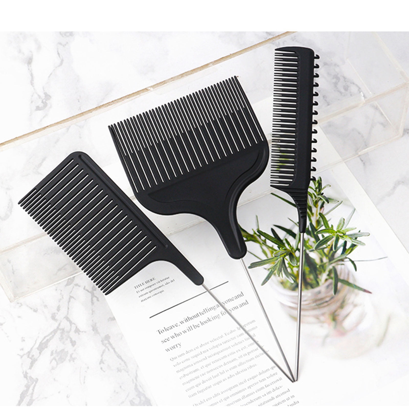 Hairdressing comb,Comb Comb Tool Comb Set Hair Combs Comb Salon Tailed ...