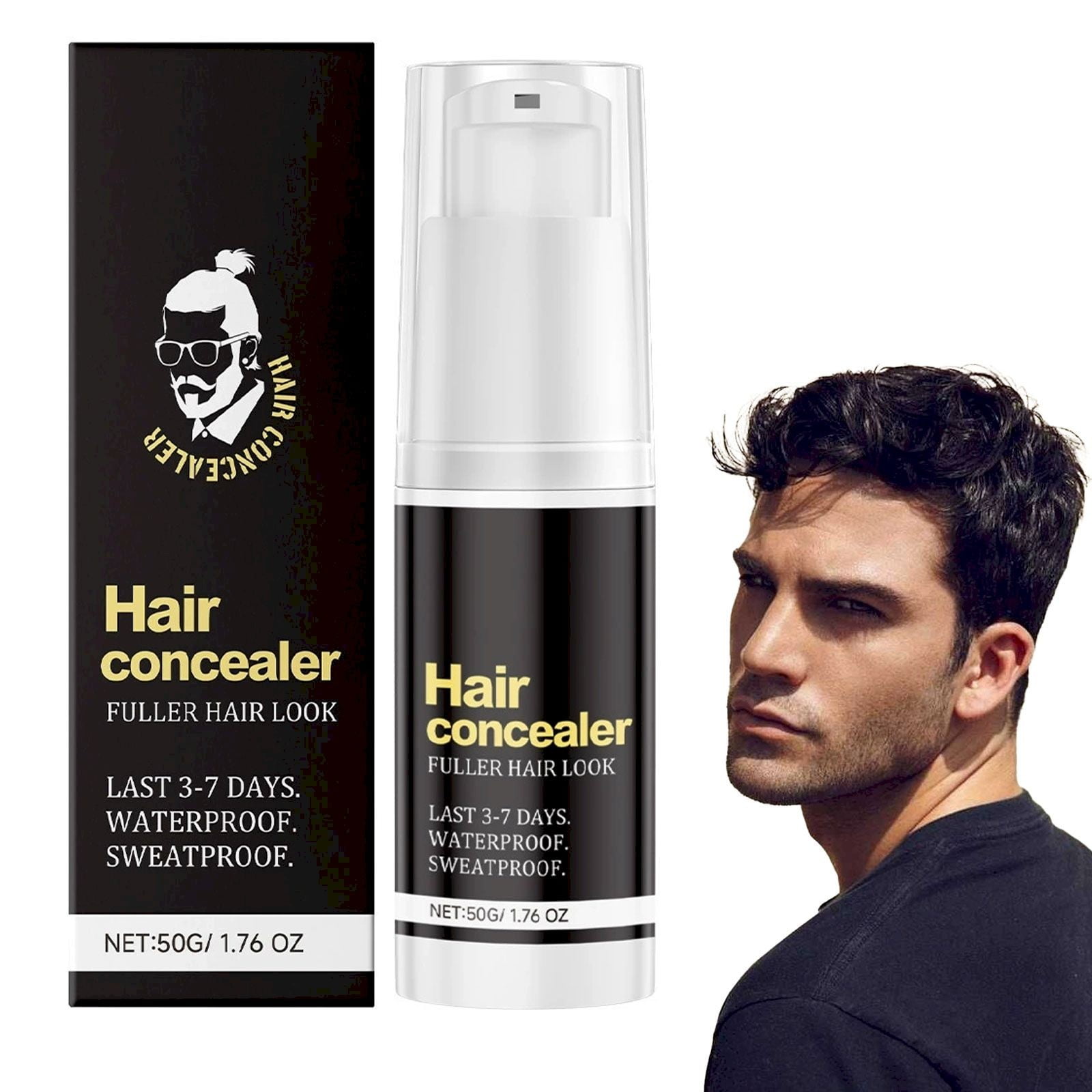 Hairfillup Hair Concealer For Men | Loose Hair Coverage & Volume ...