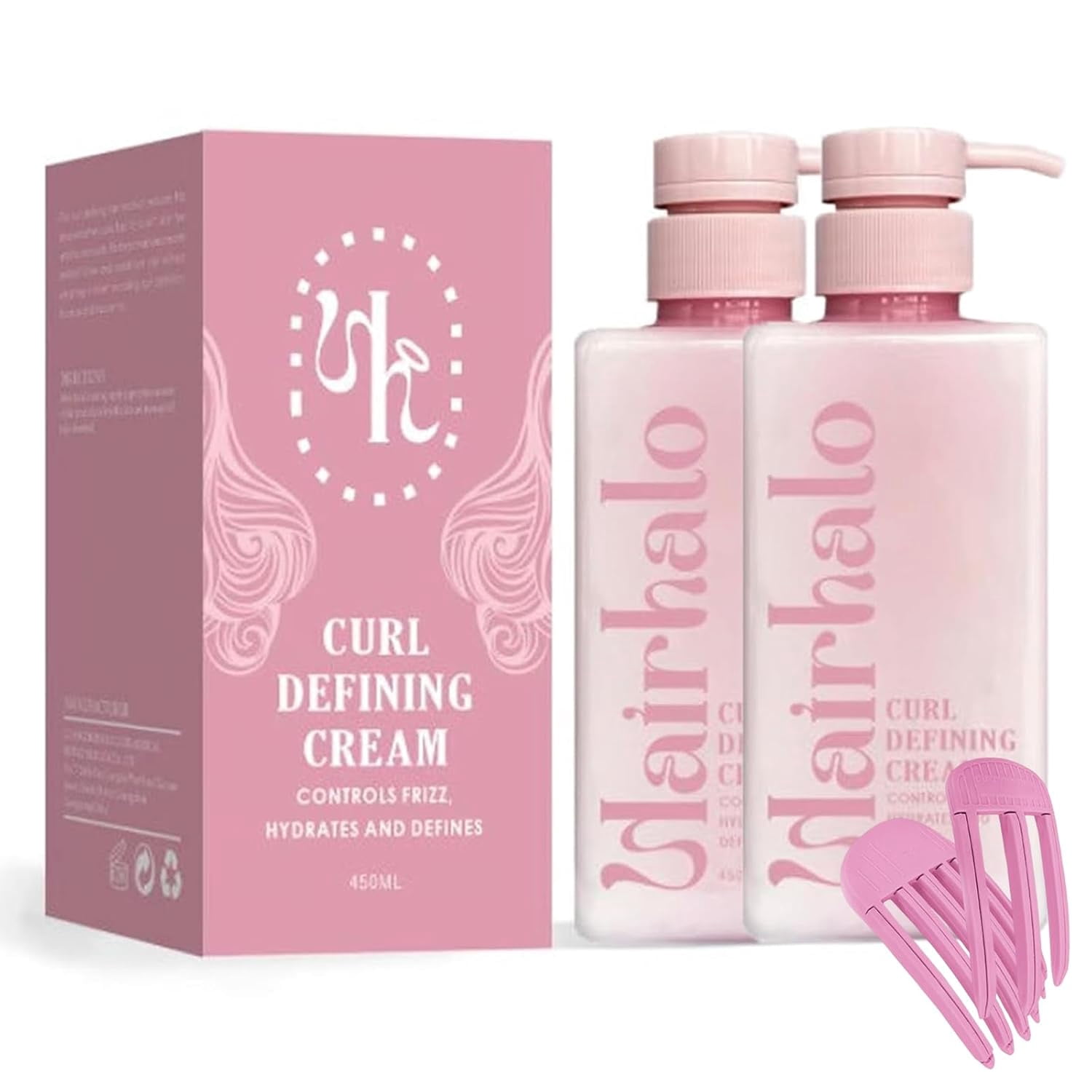 Hairhalo Curl Defining Cream, Hair Halo Curl Defining Cream, Hairhalo ...
