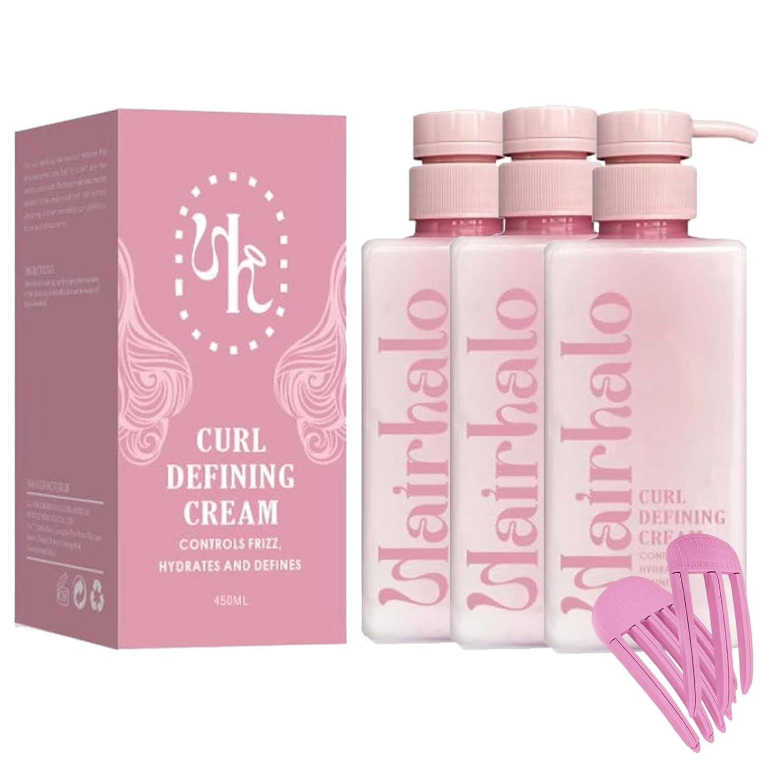 Hairhalo Curl Defining Cream, Hair Halo Curl Defining Cream, Hairhalo ...