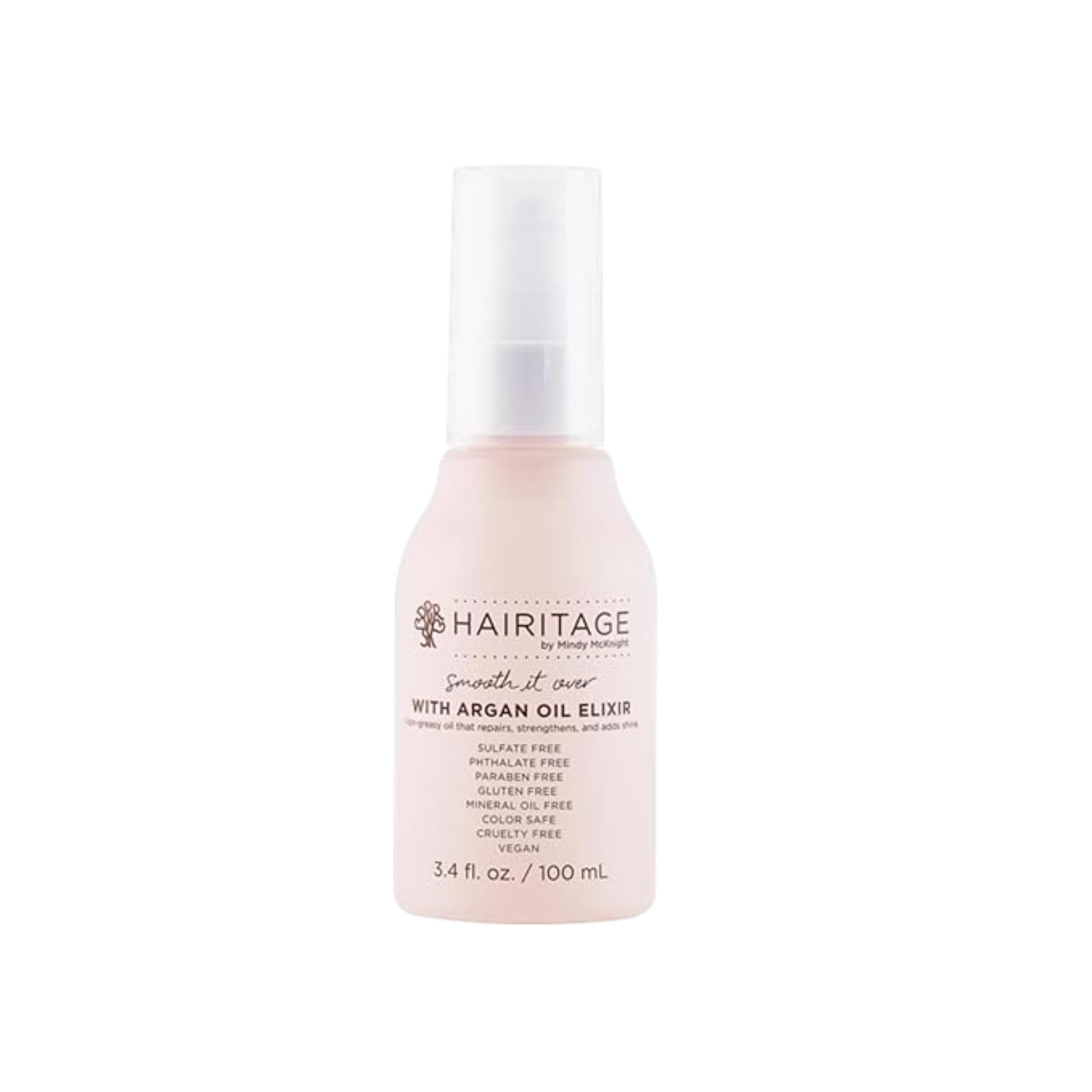 Hairitage Argan Oil Hair OKA4 Oil Spray for Frizzy, Curly + Dry Damaged ...