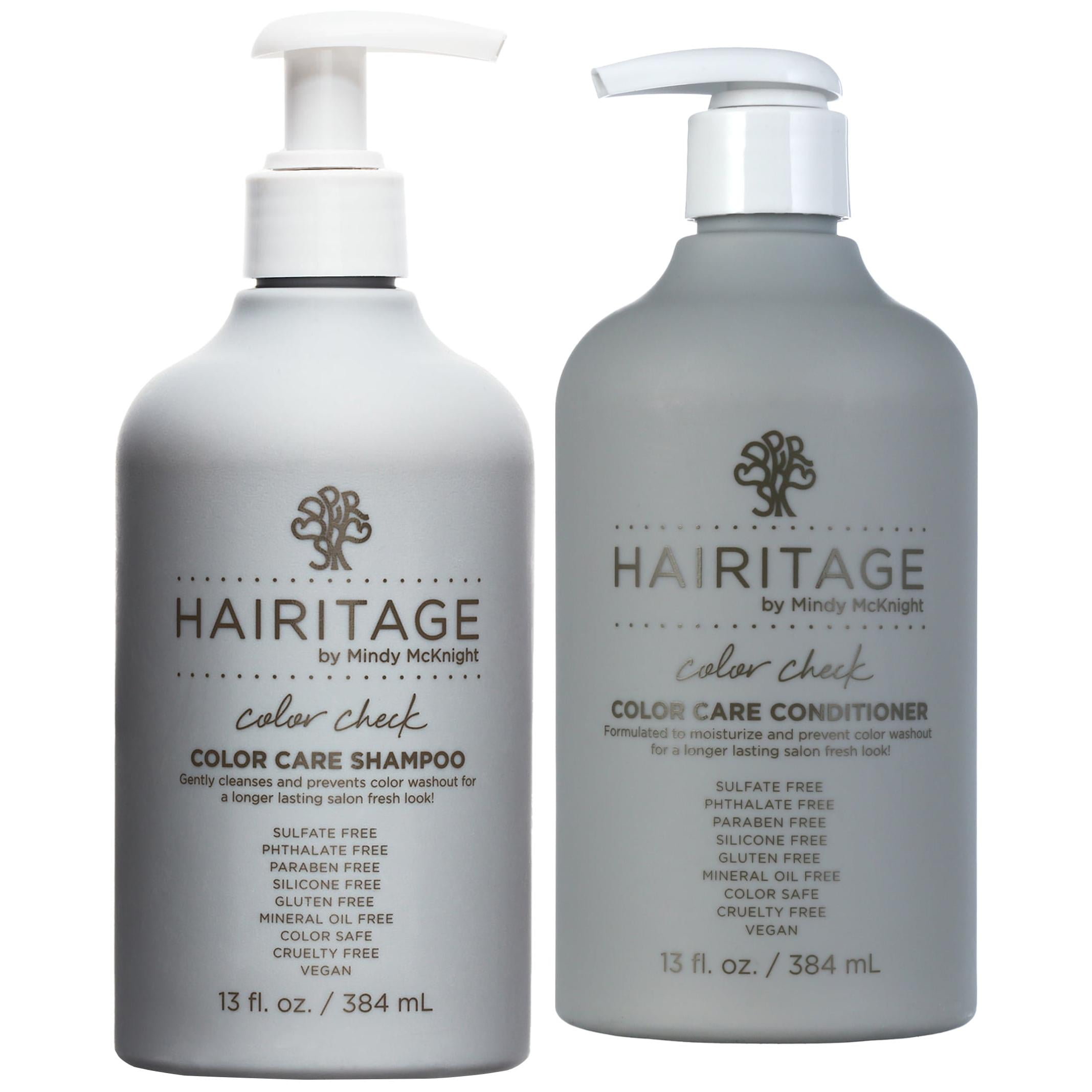 Hairitage Color Check Color Care Purple Shampoo and Conditioner Set ...
