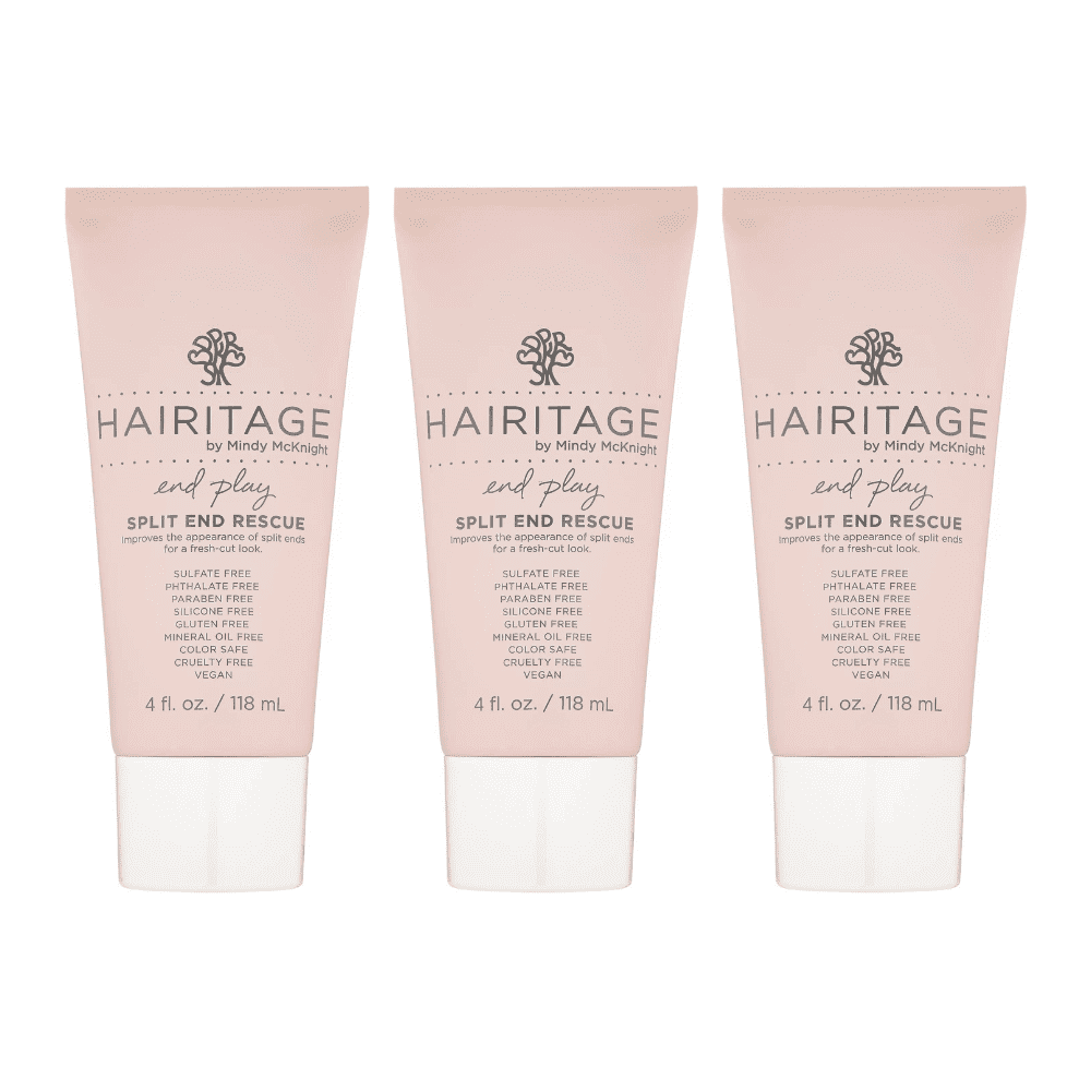 Hairitage End Play Split End Rescue, 4 fl oz (Pack of 3) - Walmart.com