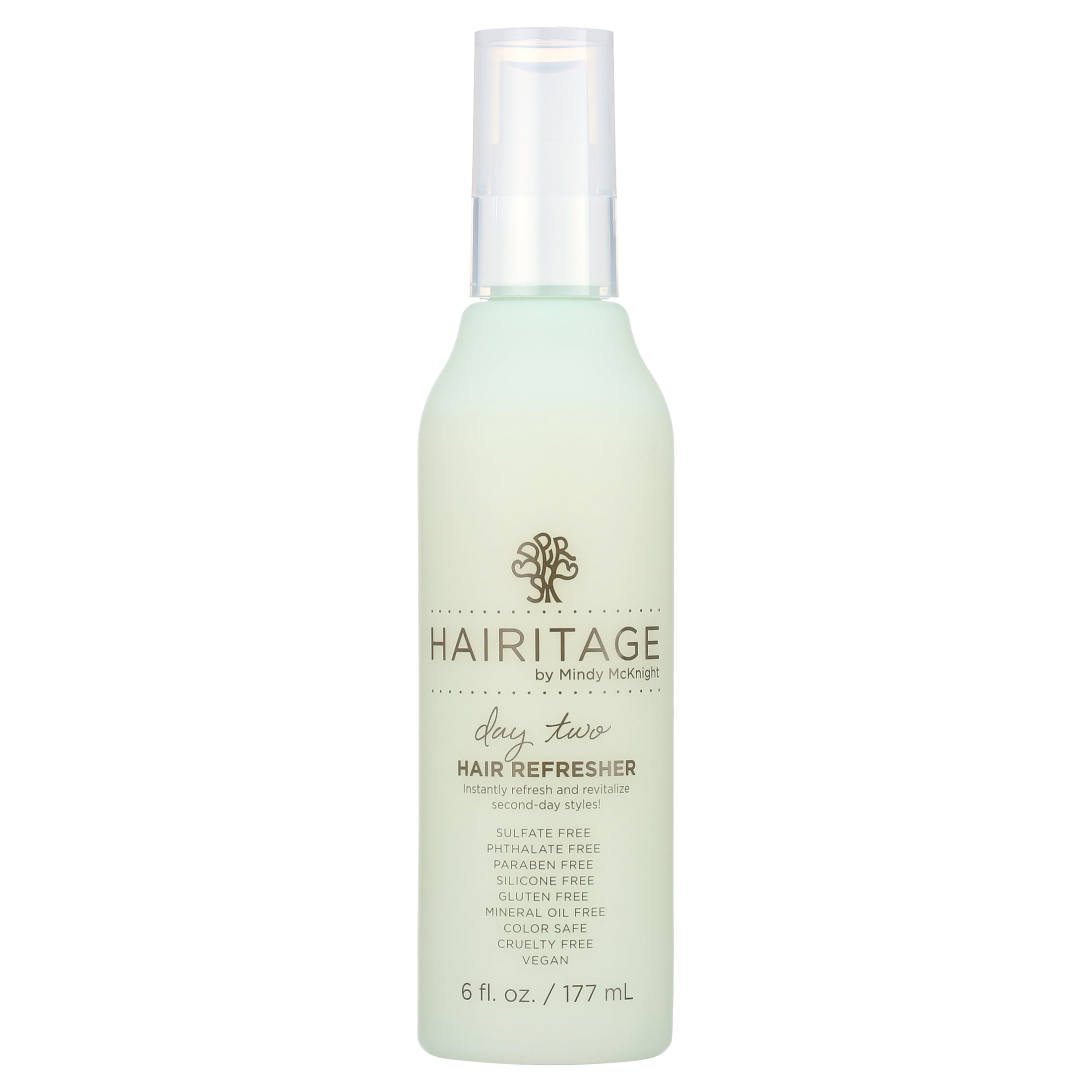Hairitage Hydrating Refresher Hair Spray for All Hair Types, 6 oz ...