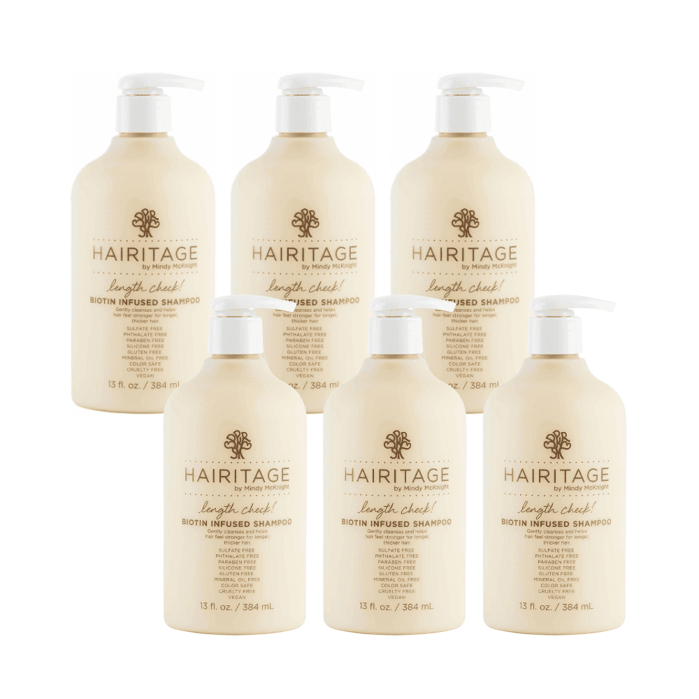 Hairitage Length Check! Biotin Shampoo with Jamaican Black Castor Oil ...