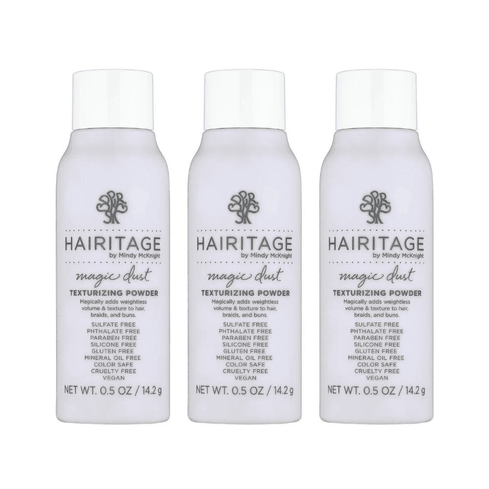 Hairitage Magic Dust - Hair Styling Texturizing Powder, 0.5 fl oz (Pack ...