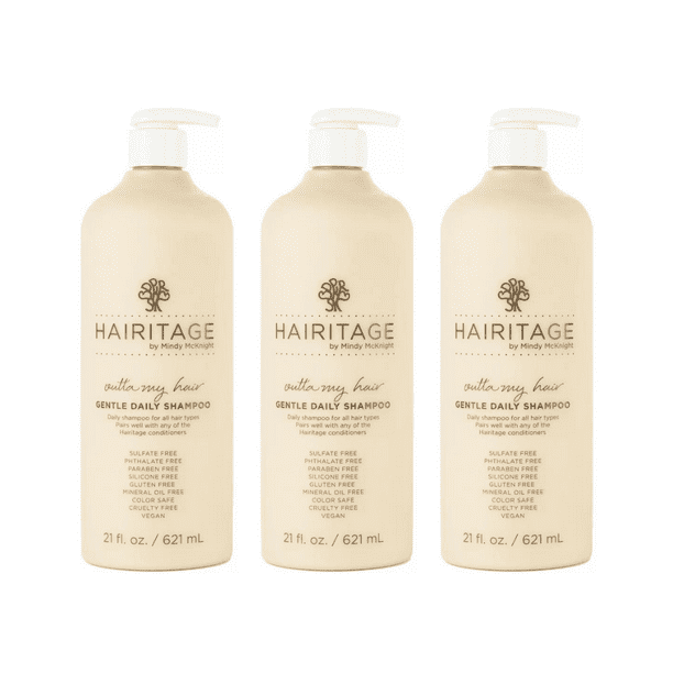 Hairitage Outta My Hair Gentle Daily Moisturizing Shampoo, 21 fl oz ...