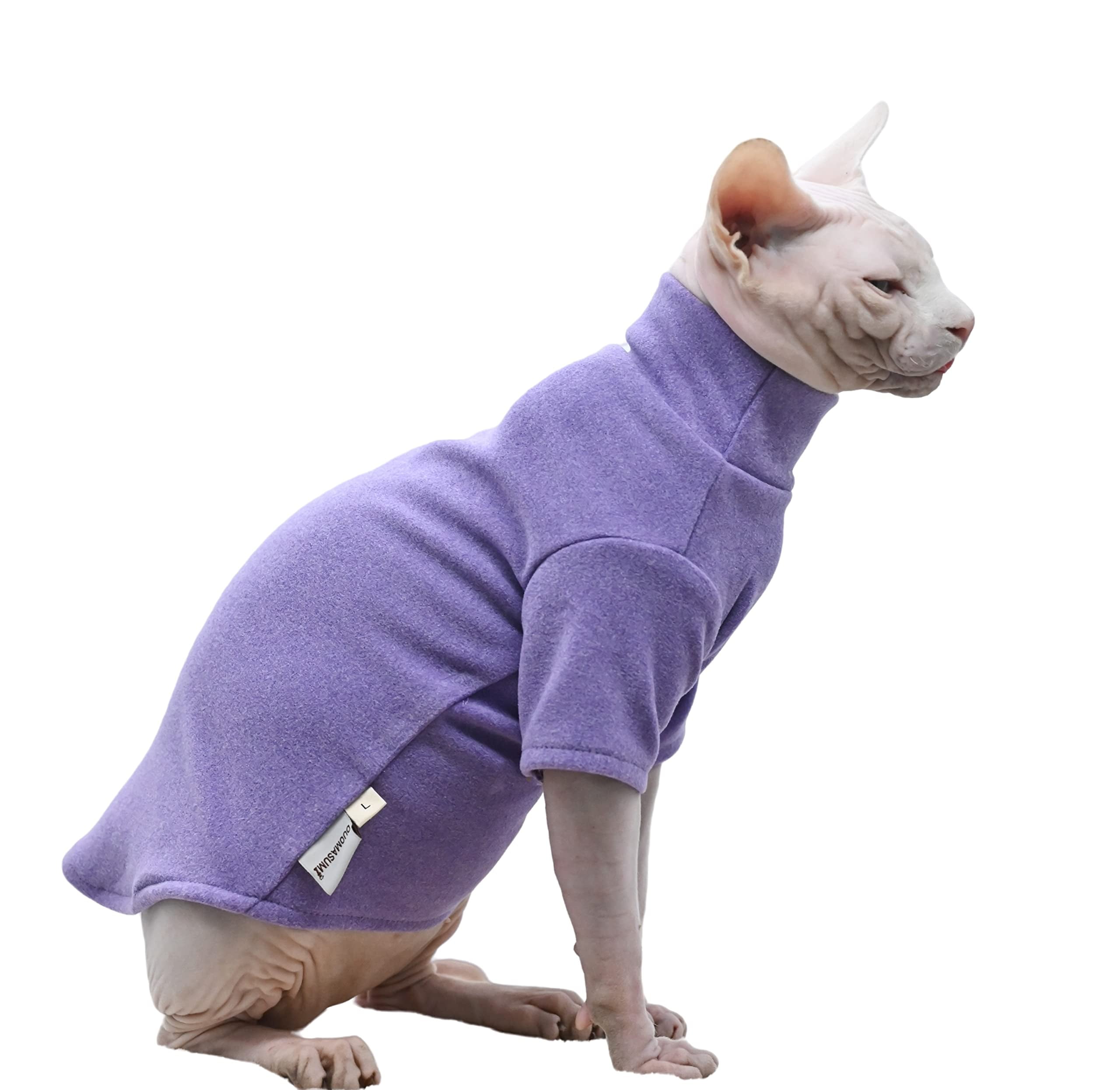 Hairless Cat Clothes Comfortable Elastic Soft Sphynx Cat Clothes Devon ...