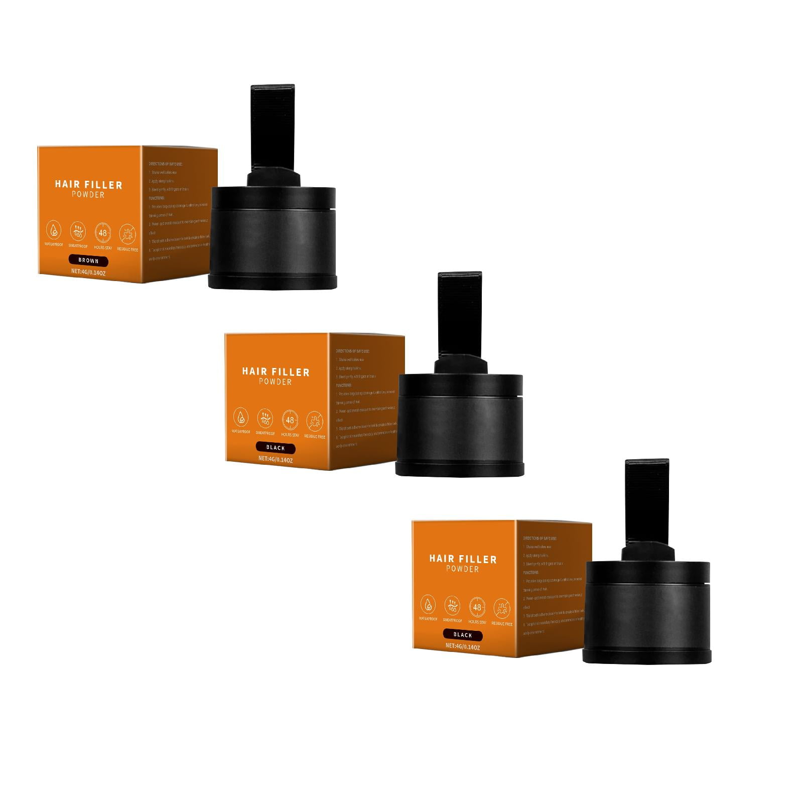 Hairline Filler Powder, Long Lasting Sweat & Water Proof, Natural Hair ...