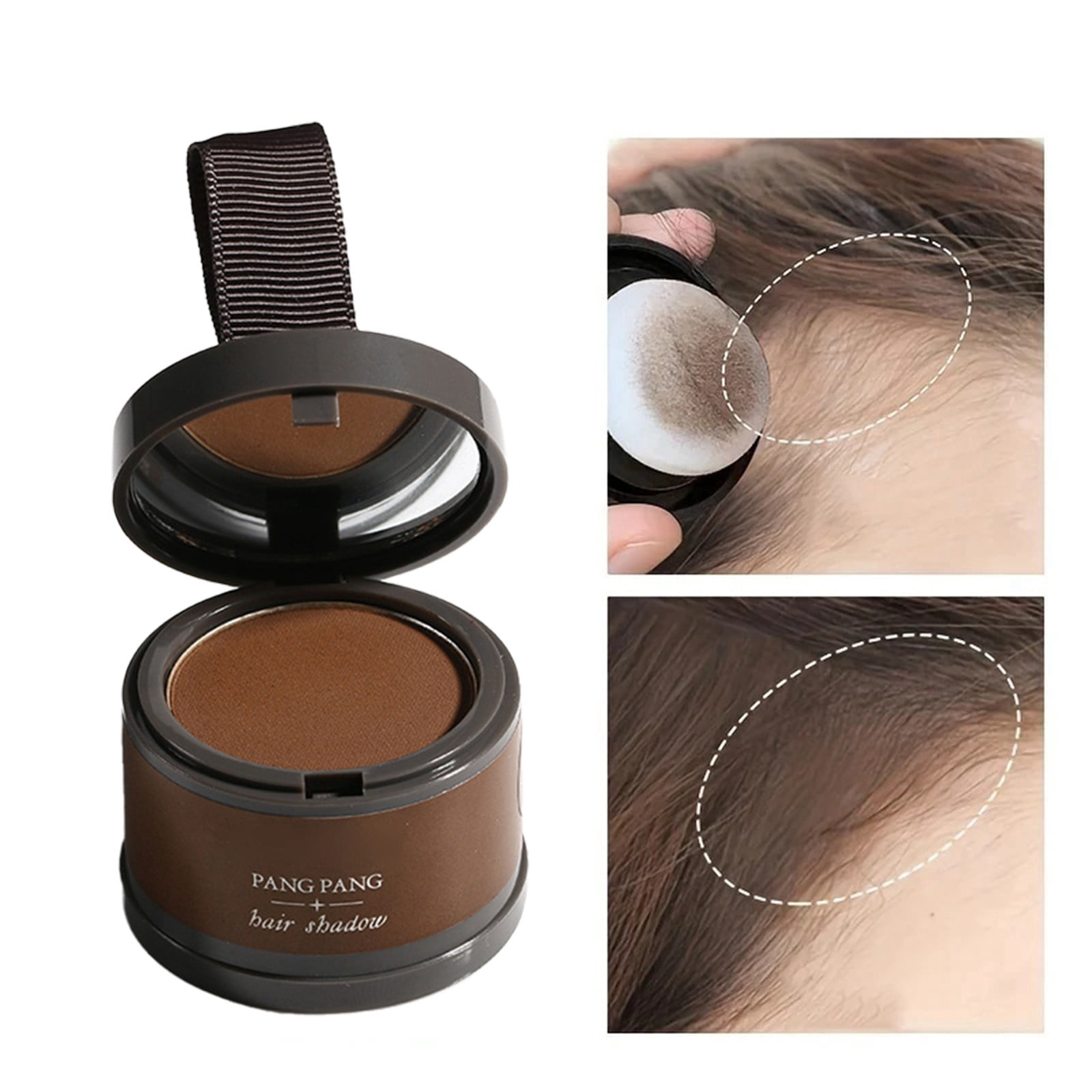 Hairline Powder (Auburn, Light Brown, Dark-Brown, Gray, 4 Colors ...