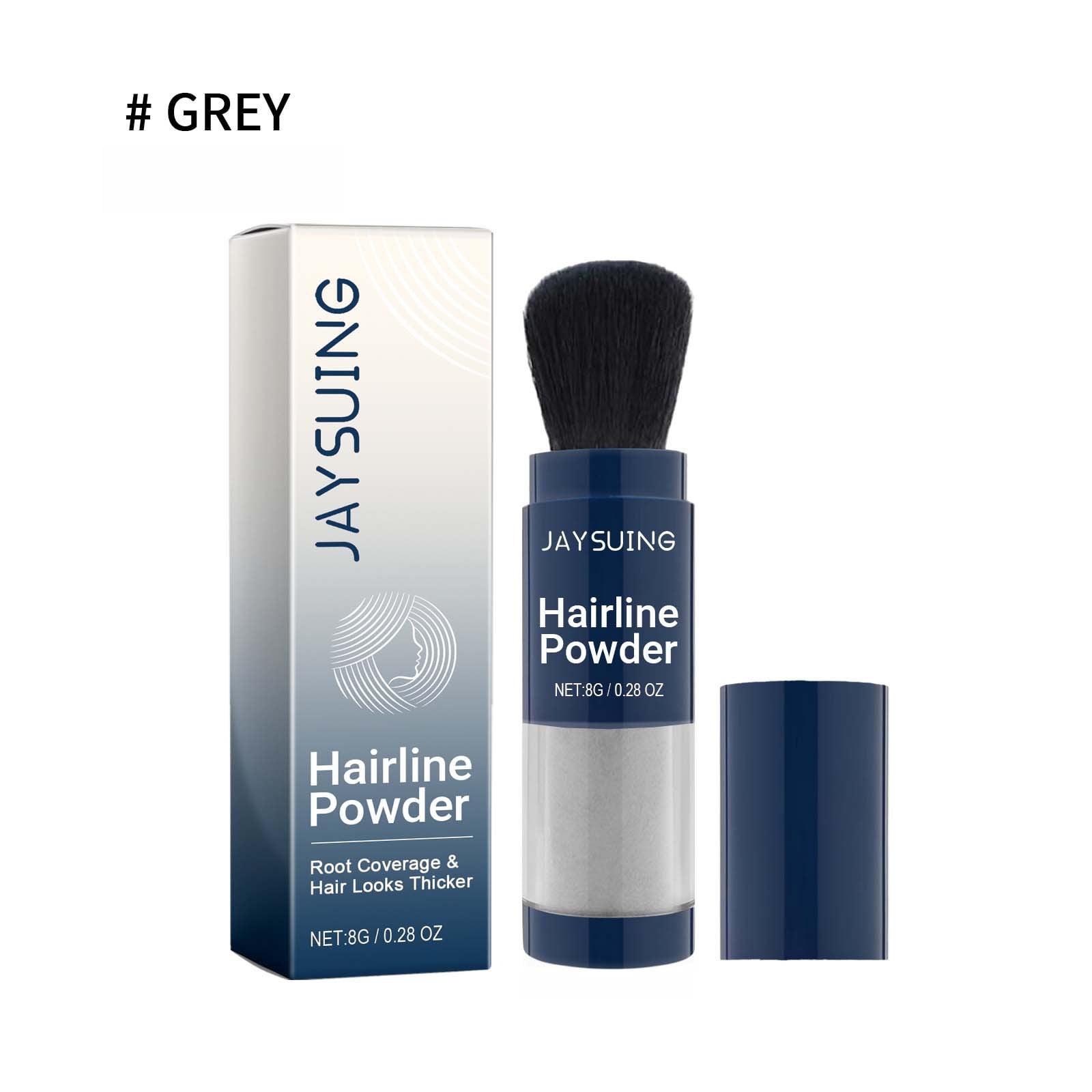 Hairline Powder, Colored Hair Thickener Powder Set Fills in Hairlines ...