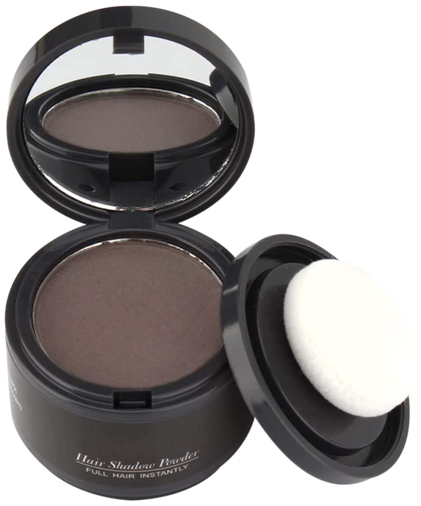 Hairline Powder(Dark Brown) Hair Root Dye, Instantly Hair Color Shadow ...