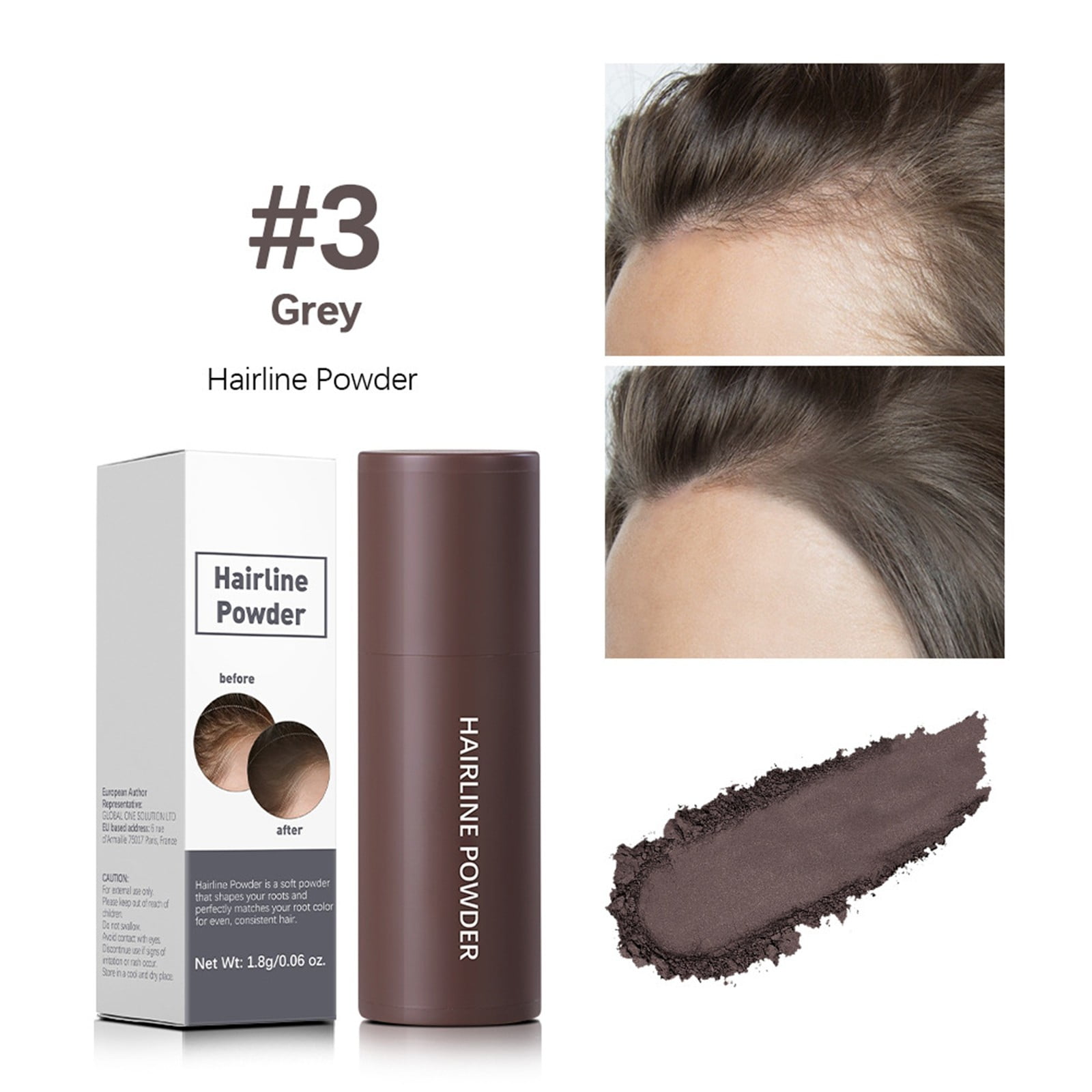 Hairline Powder Forehead Shadow Modification Powder Hairline Filling ...