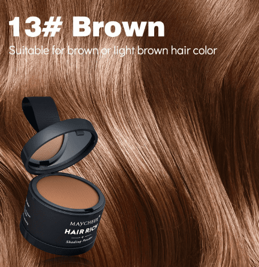 Hairline Powder - Root Touch Up Hair Color For Gray Coverage - Bald ...