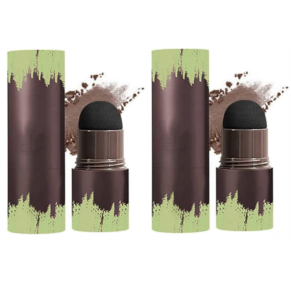 2PCS Waterproof Hairline Powder Stick, Hair Shadow Root Touch-Up, Hair ...