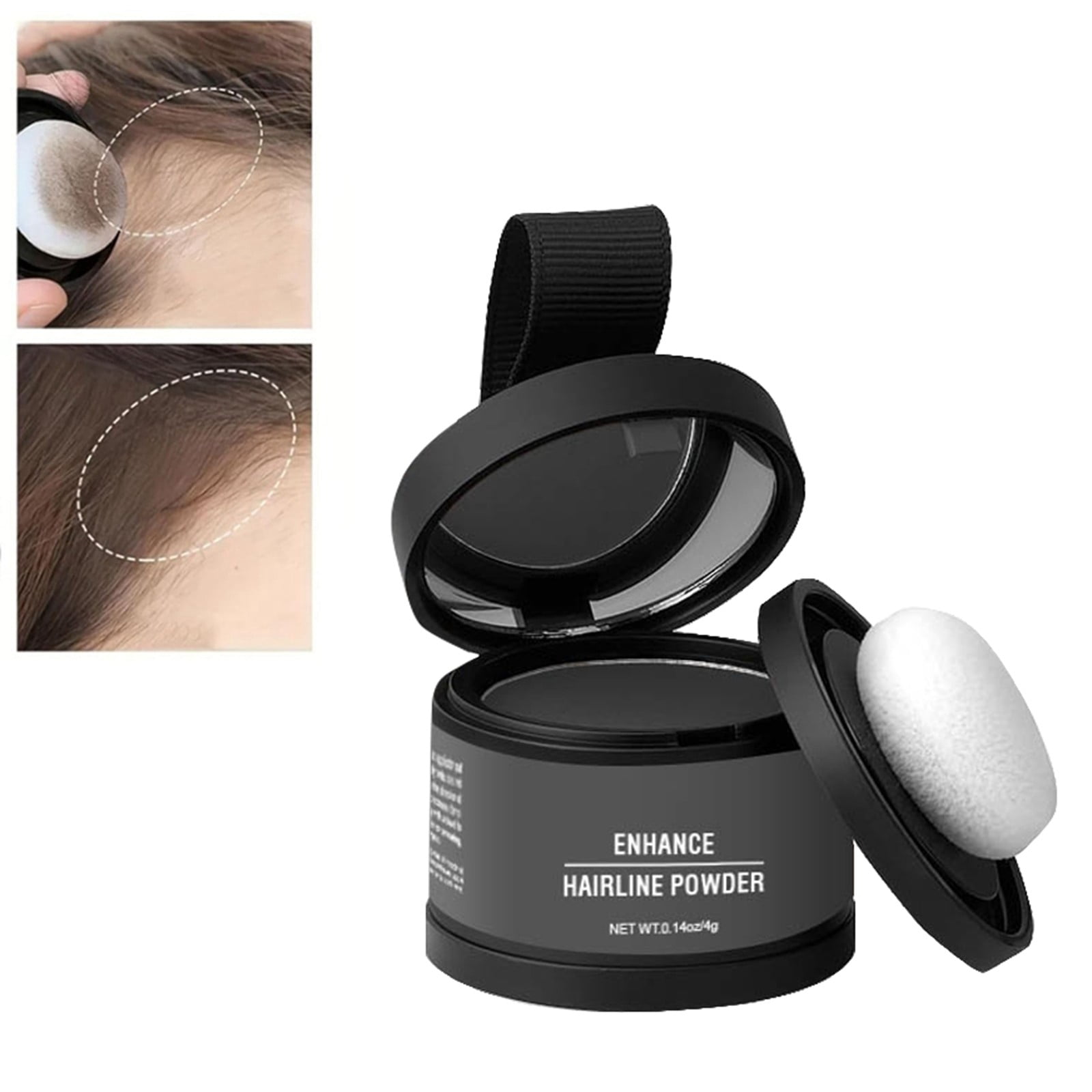 Hairline Powder for Women and Men, Used to Root Touch Up Hair Color,Instantly Conceals Hair Loss ...