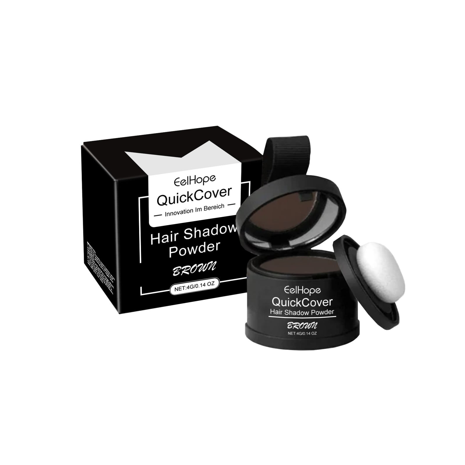 Hairline Shadow Hairline covered With Touch Powder Black Powder Cover ...