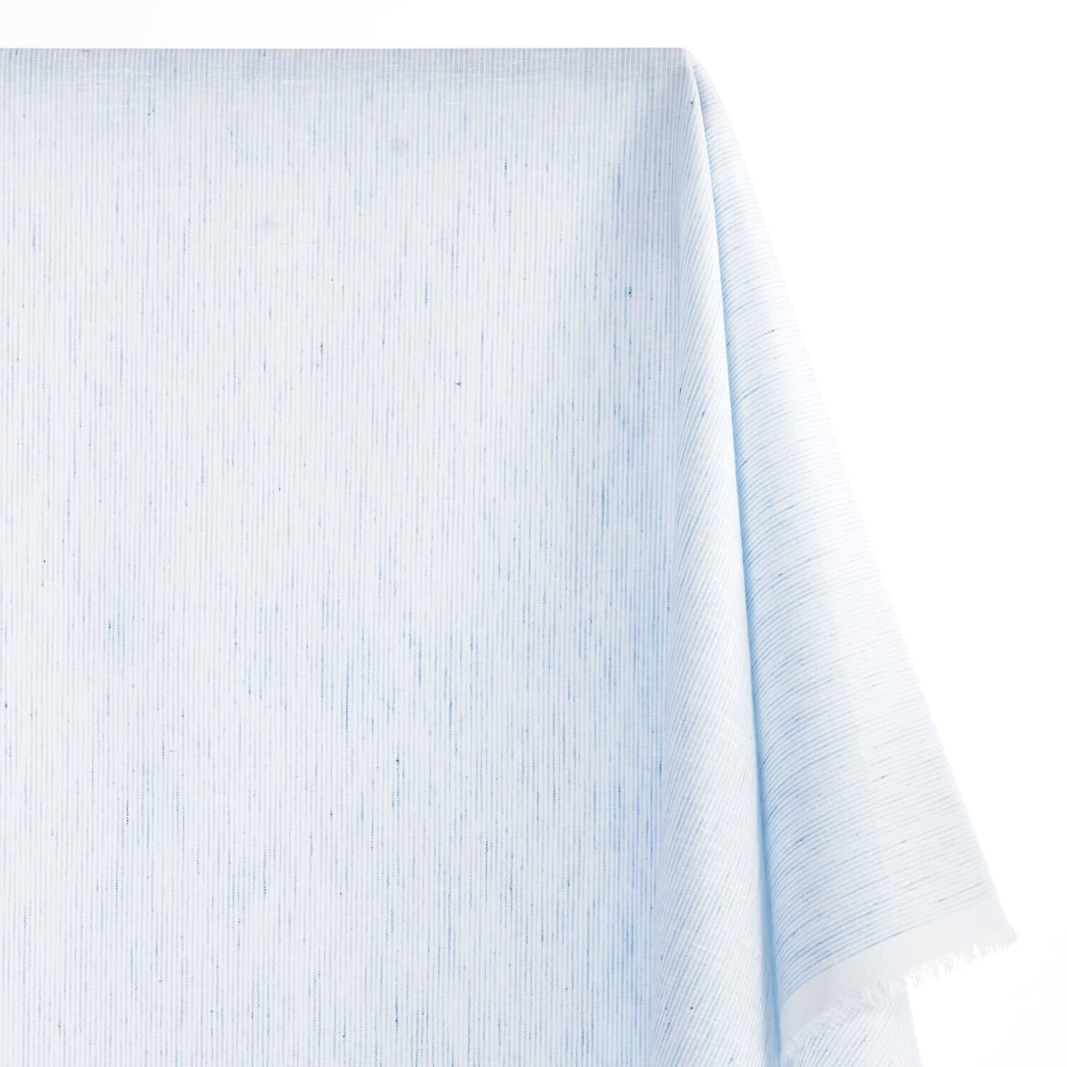 Hairline Stripe Linen-Look Polyester Cotton 58" Fabric By The Yard ...