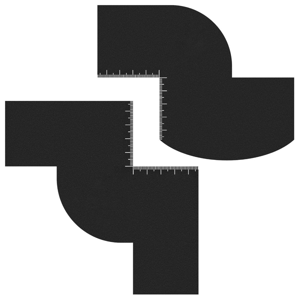 Hairlines Enhancement Card Beard Stencil Tool Hairlines Shaping Tool ...