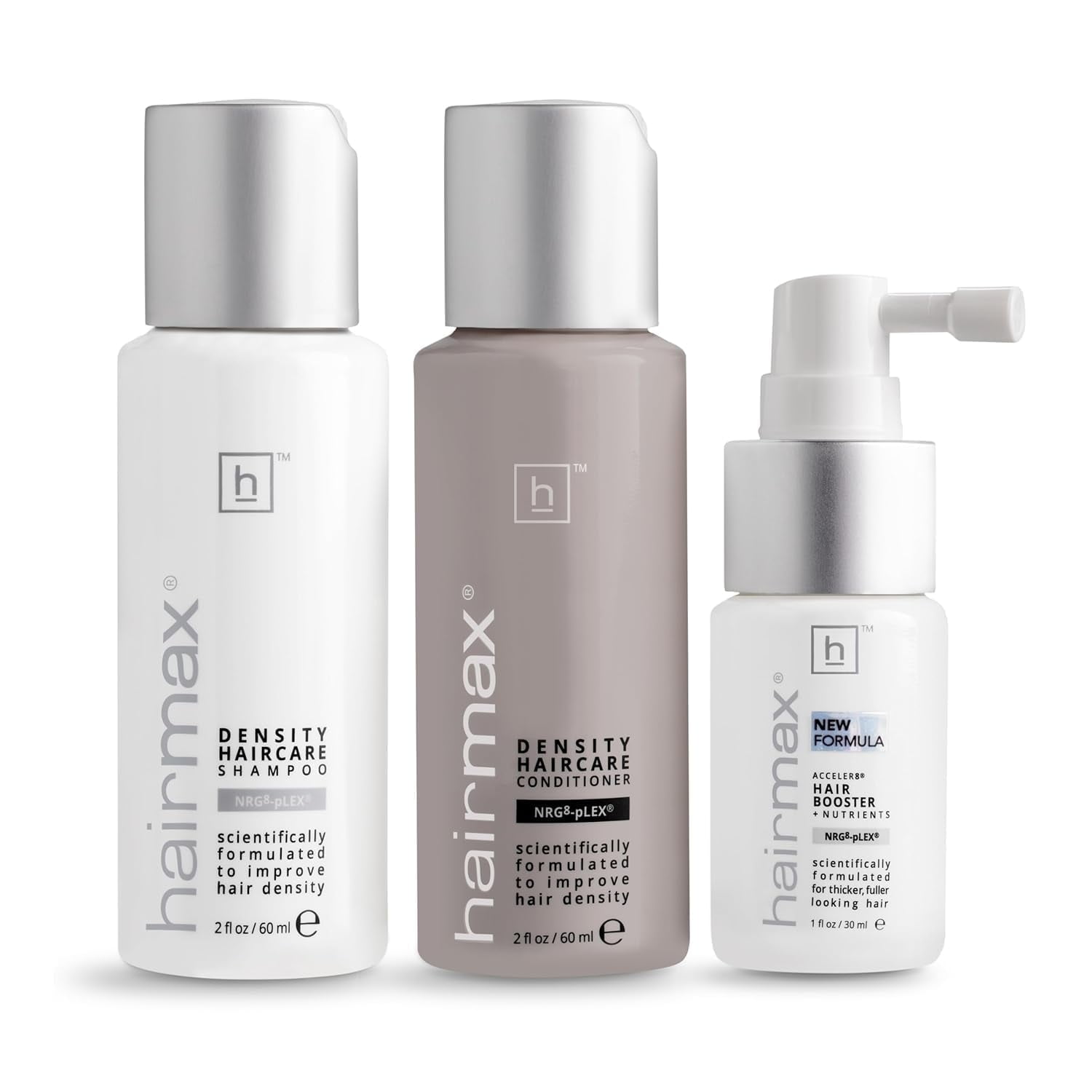 Hairmax Density Haircare Shampoo, Conditioner & Booster Set - For ...