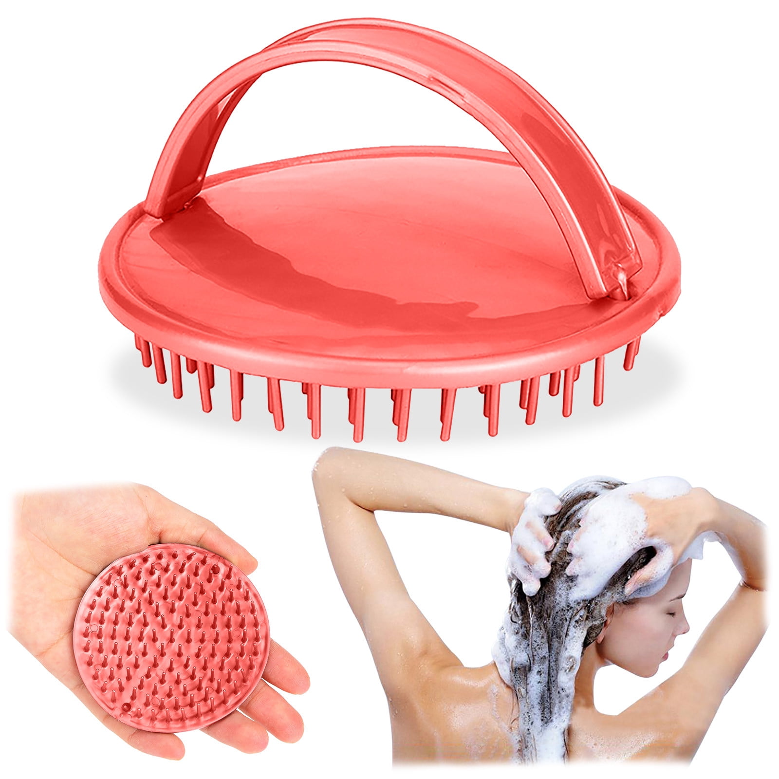 Hairnets off Promotions! Shampoo Brush Scalp Anti-Dandruff Brush ...
