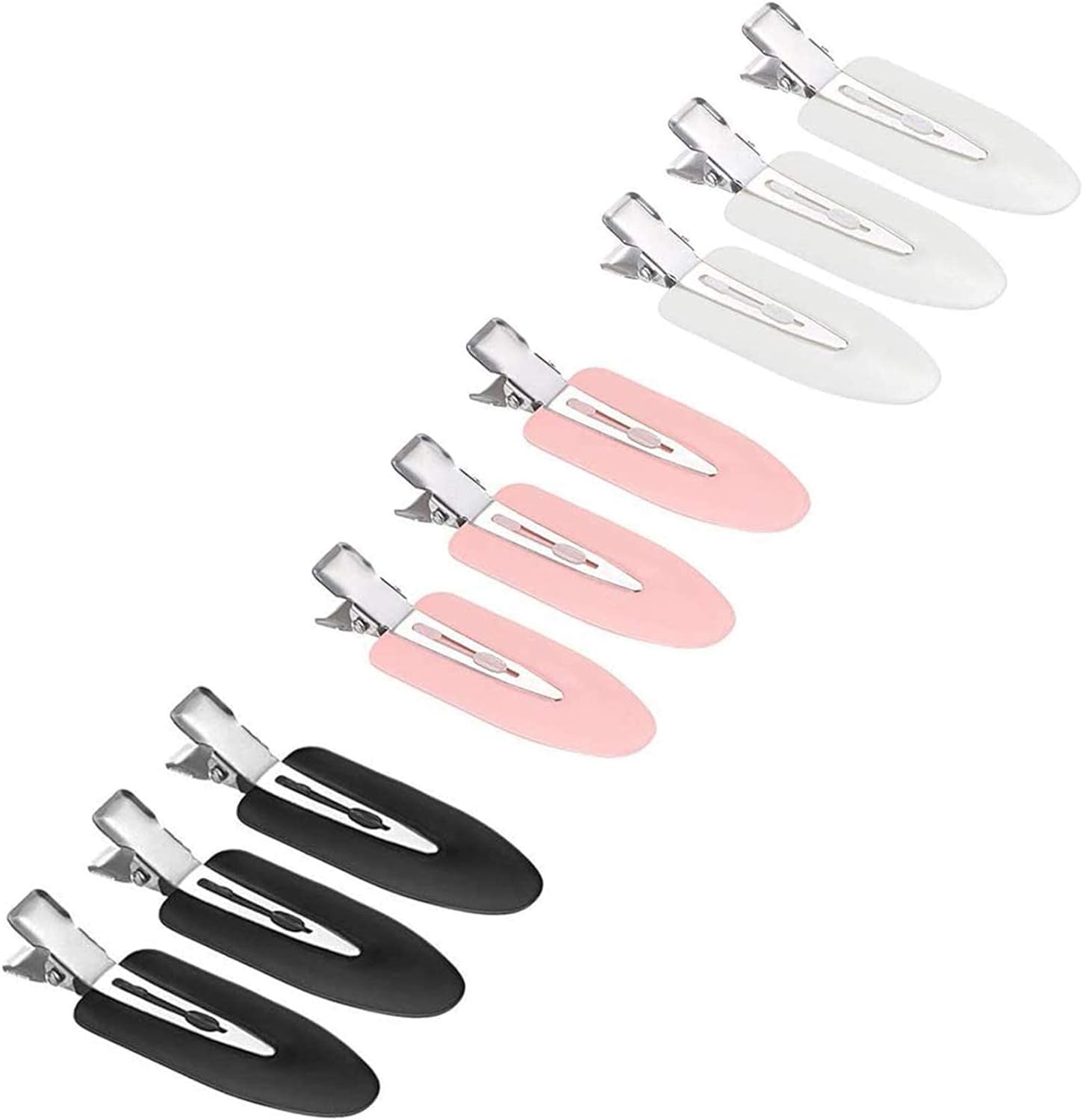Hairpin 9 Pcs, No Bend Hair Clips, No Crease Hair Clips Pin Curl Clips ...