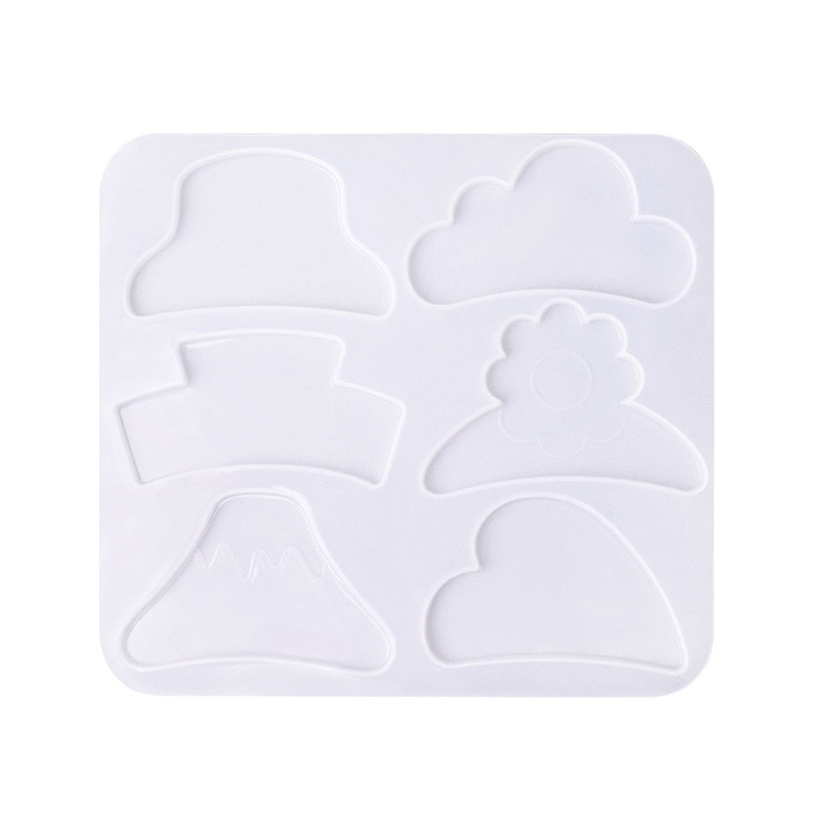 Hairpin Grasping Clip Crystal Epoxy Mold Hair Pin Silicone - Walmart.com
