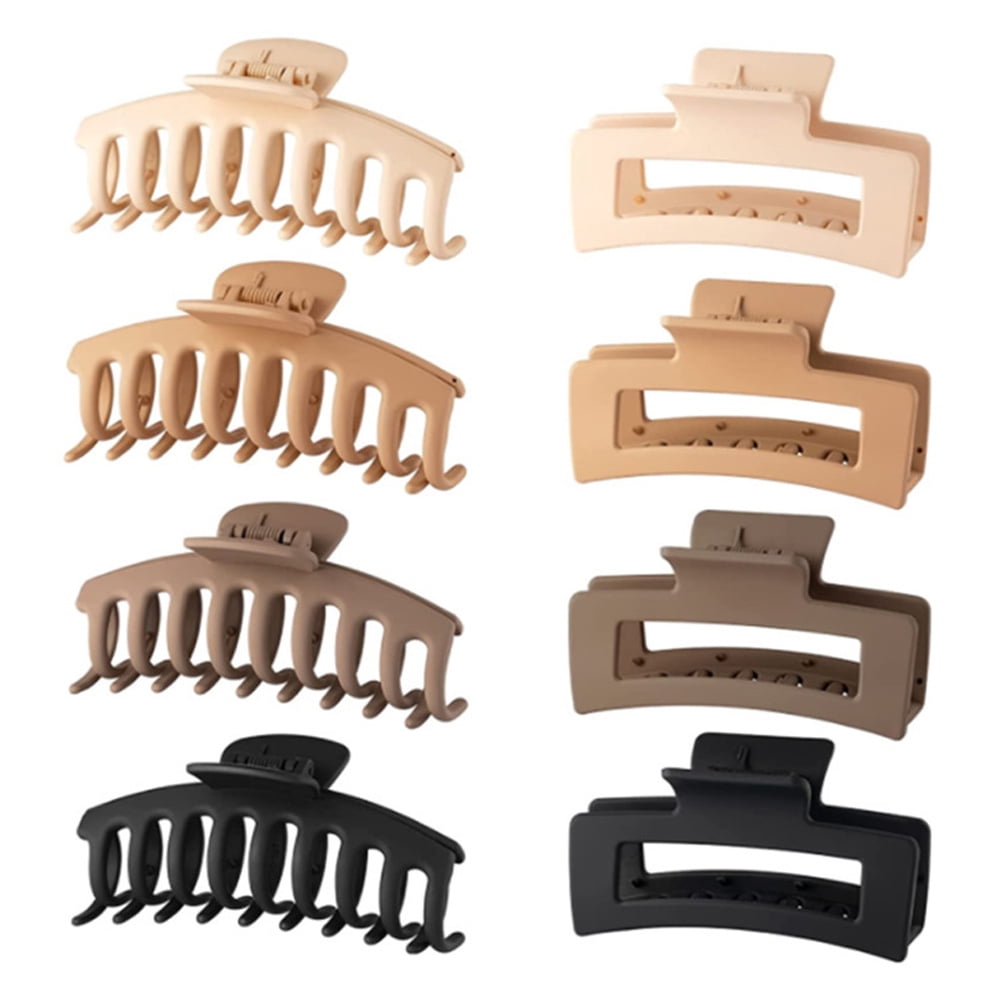 Hairpin Jaw Clip Hairpin, 2 anti-slip middle jaw clips, suitable for ...