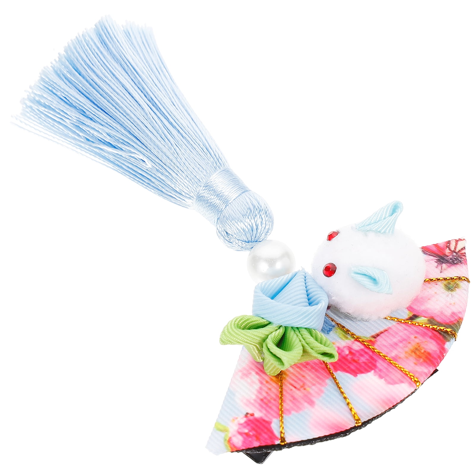 Hairpin Kids Tassel Clips Chinese Hairpins Bunny Accessories Wedding ...