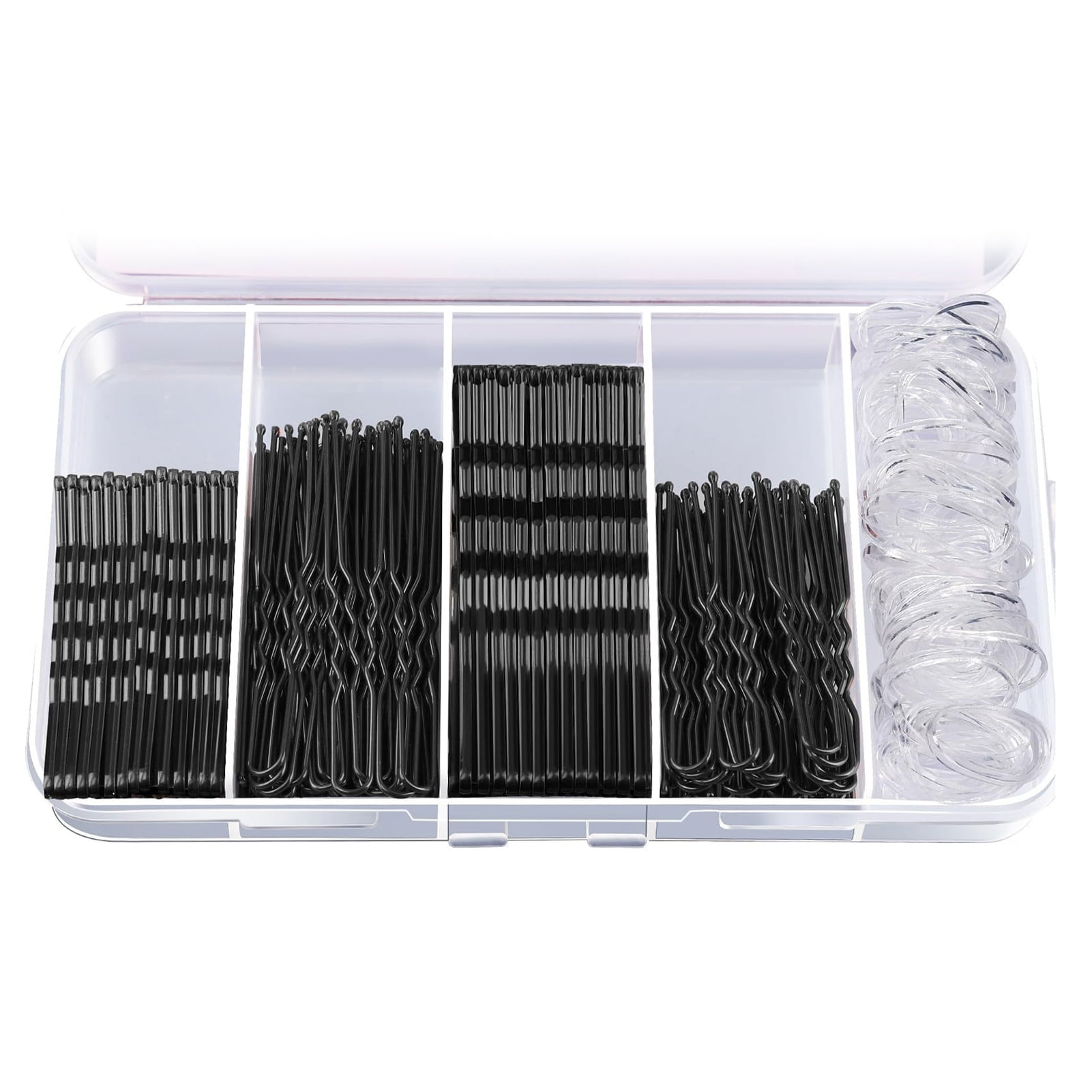 Hairpin Set Brown Hairpins Hair Ties Organizer Bobby Pins Assortment ...