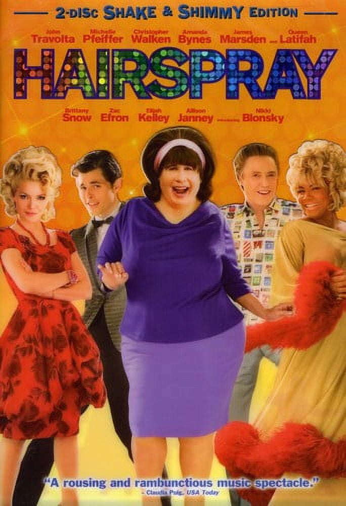 Hairspray (DVD), New Line Home Video, Comedy - Walmart.com