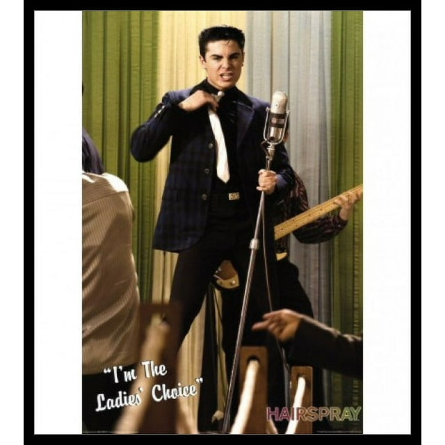 Hairspray Link Larkin Zac Efron Laminated & Framed Poster by (24 x 36 ...