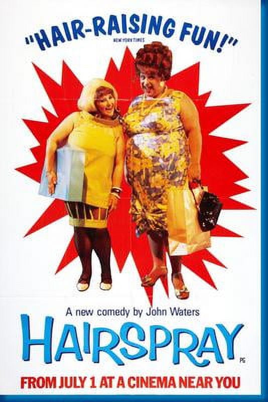Hairspray Movie Poster 24inx36in Entertainment Decor Art Poster 24x36 ...