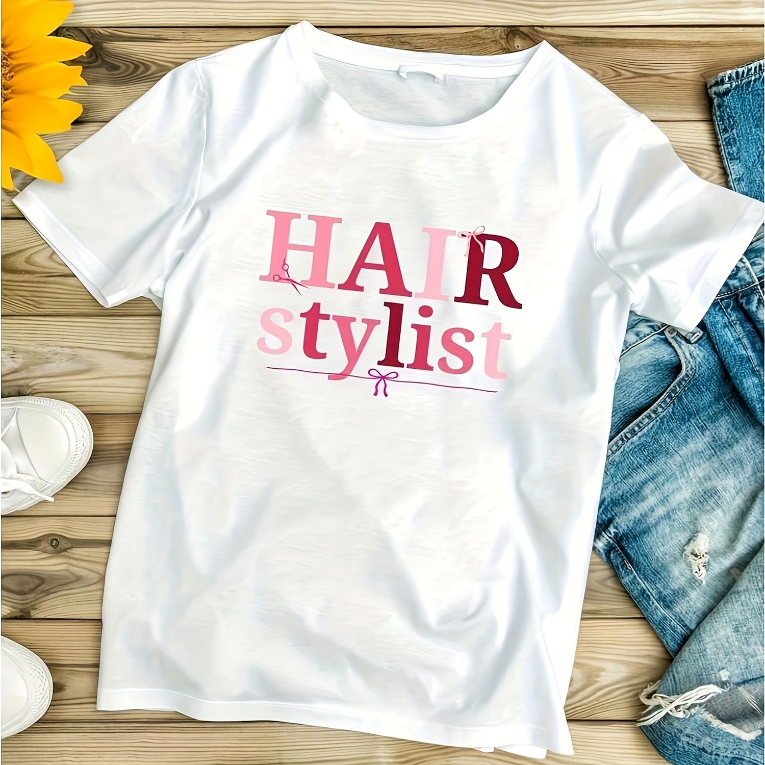 HairstY1List S1Hirt, Coetology Hairdresser Gift, Coquette Vaine's Hair ...