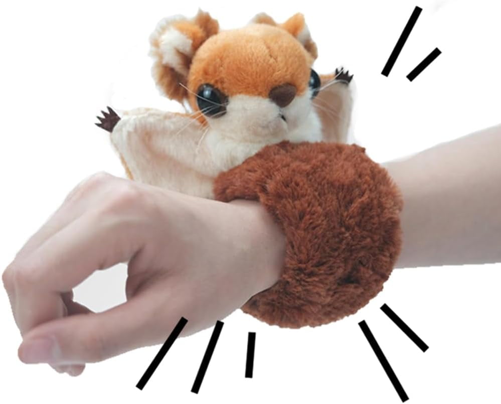 Hairy-Footed Flying Squirrel Stuffed Plush Toy, Hairy-Footed Flying ...