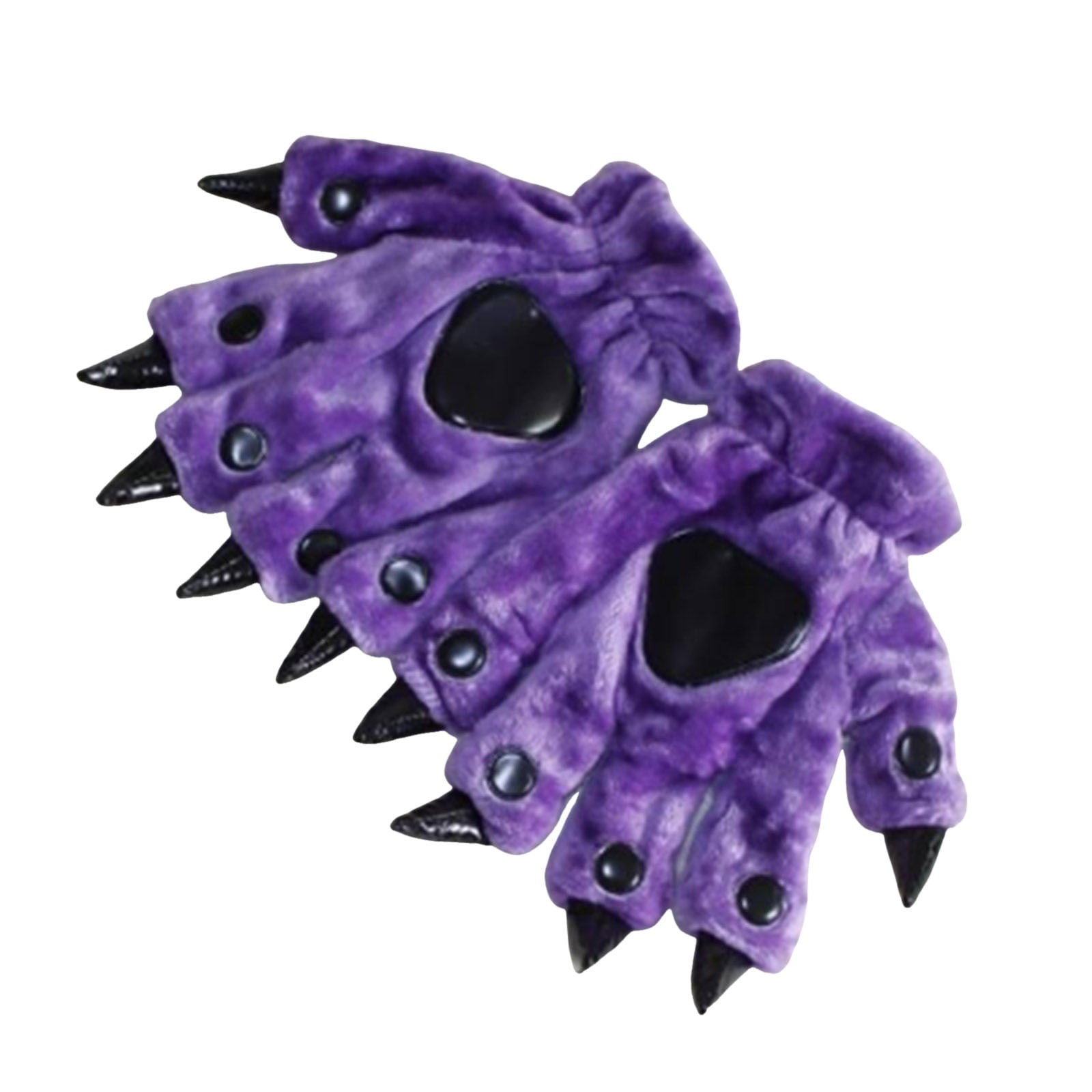 Hairy Hands Animal Furry Claw Paw Gloves Fur Plush Cat Gloves Bear ...