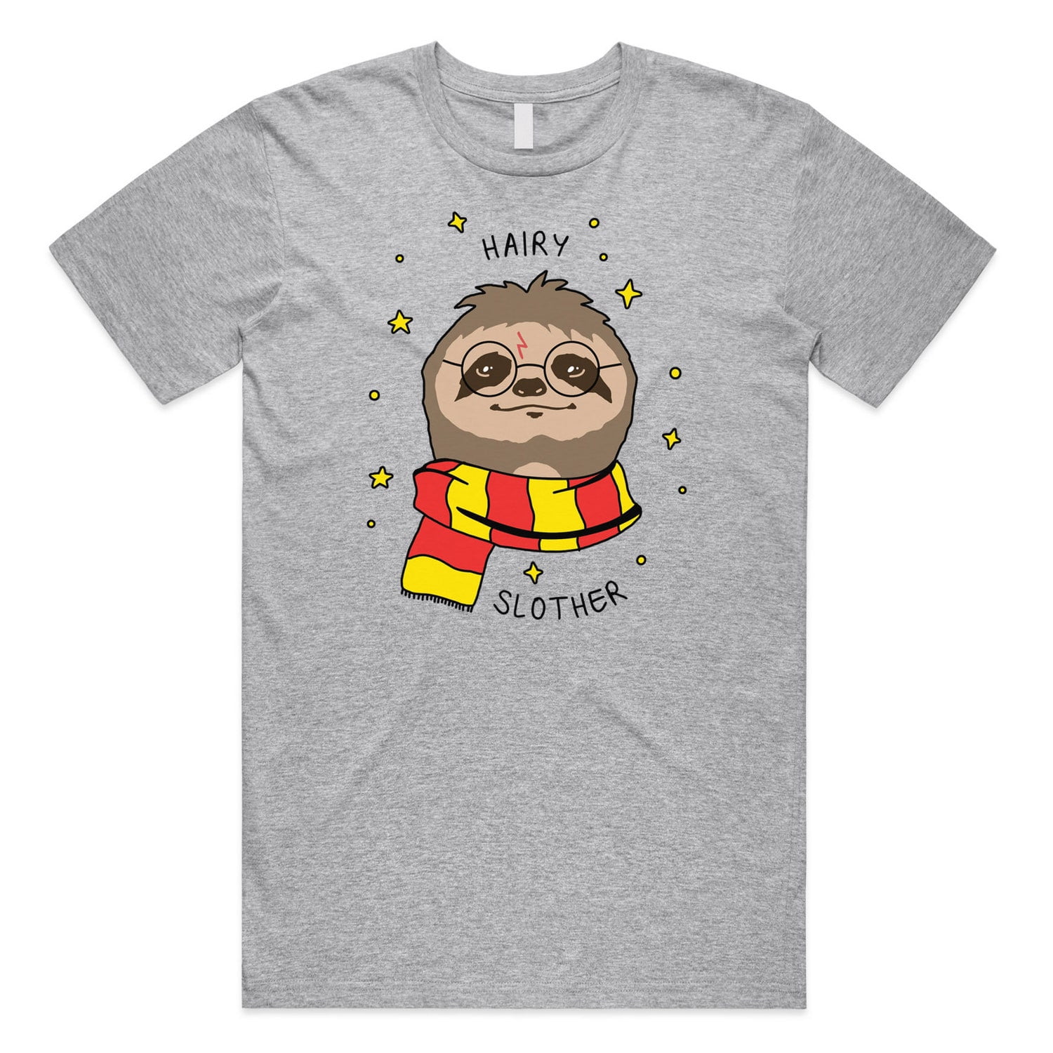 Hairy Slother T-Shirt Tee Top Funny Shirt Cute Geek Sloth Meme Cactus ...