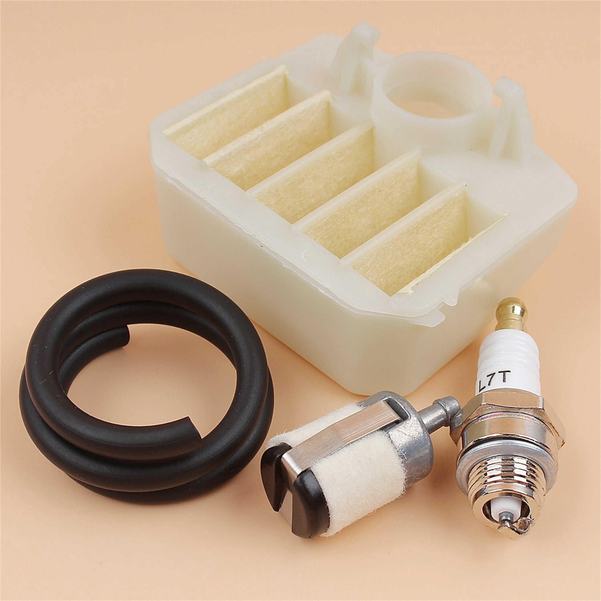 Haishine Air Filter Fuel Line Filter Spark Plug Kit for Husqvarna 340 ...