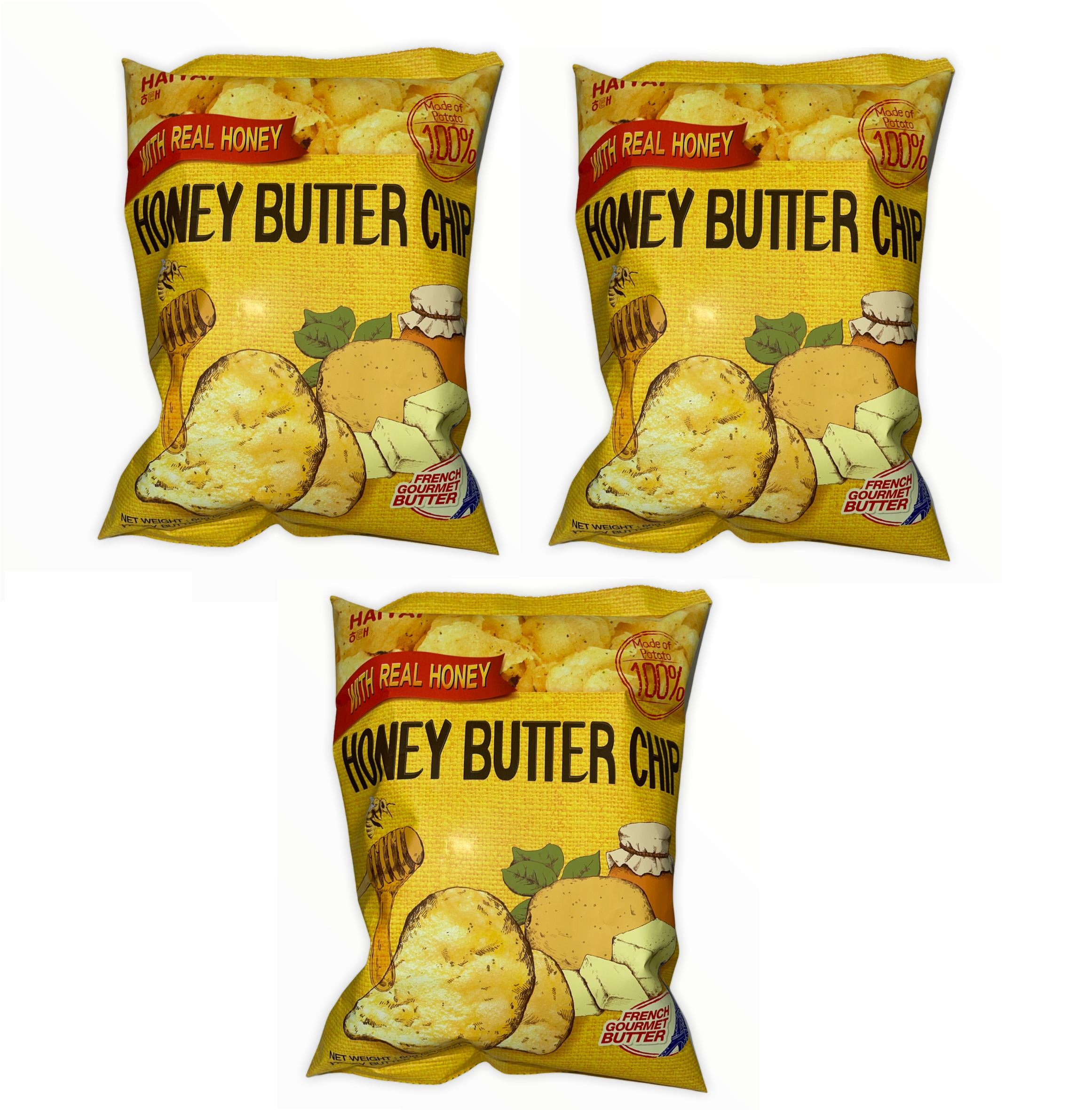 Haitai Honey Butter Chip - Crispy Korean Asian Snack, 100% Potato with ...