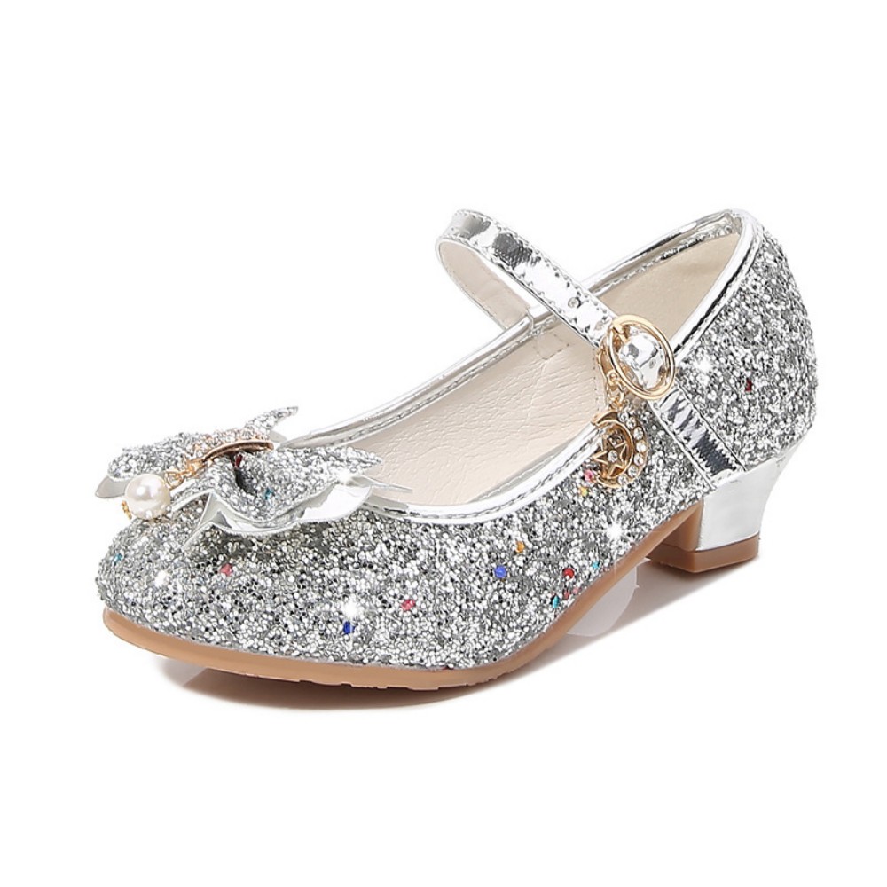 Haitang Grocery Mary Jane Wedding Sparkling Princess Shoes, Paired with ...