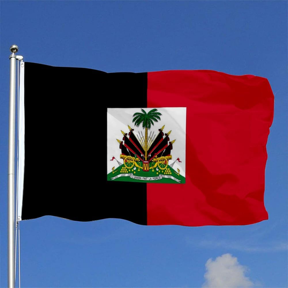Haiti 1964-1986, based on Image Flag of Haiti banner landscape flag ...