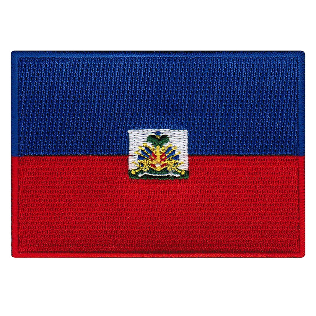 Haiti Flag Embroidered Iron-on Patch - Walmart.com
