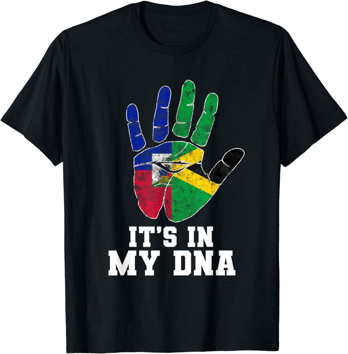 Haiti Haitian America Jamaica Caribbean Combo Mixed T-Shirt - Walmart.com