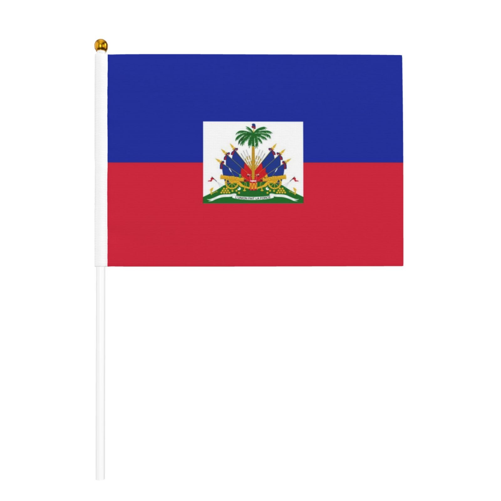 Haiti Haitian Heritage Month Flag Small Mini Hand Held Flags Small ...